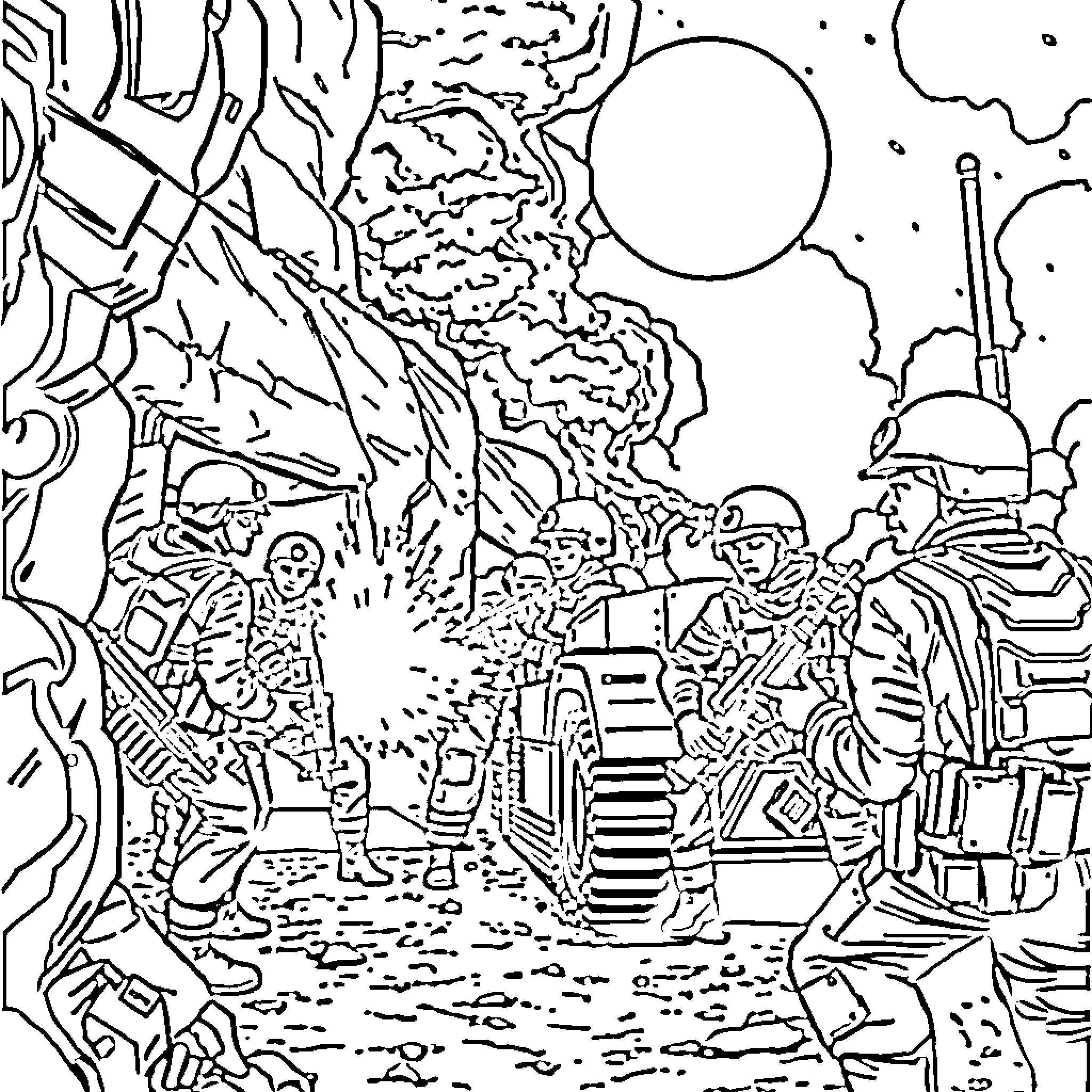 Best Bluestar Coloring Pages Free Printable Pdf