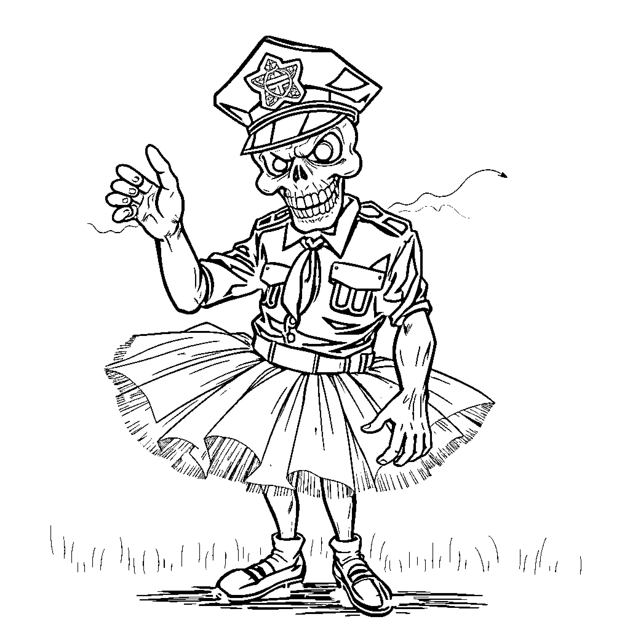 Best Policeman Coloring Pages (Free Printable PDF)