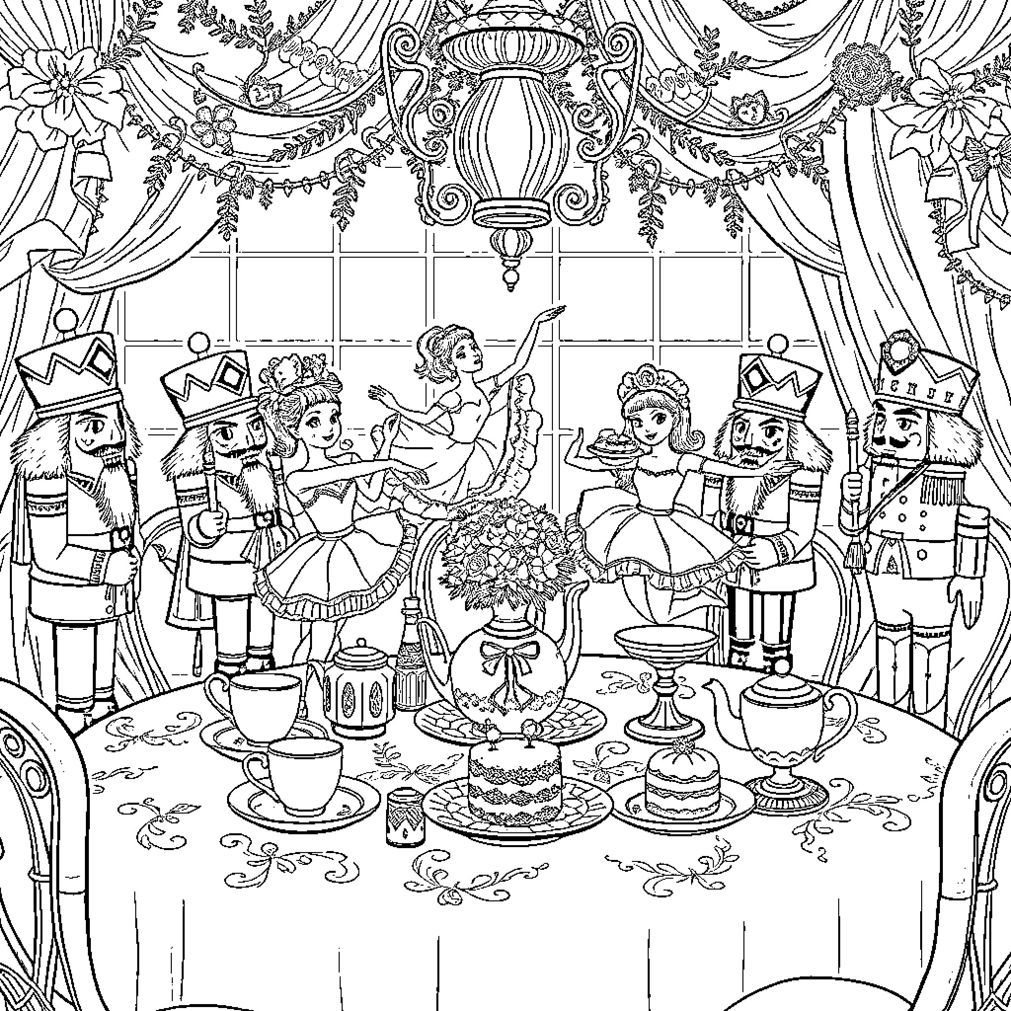 Best Nutcracker Coloring Pages (Free Printable PDF)