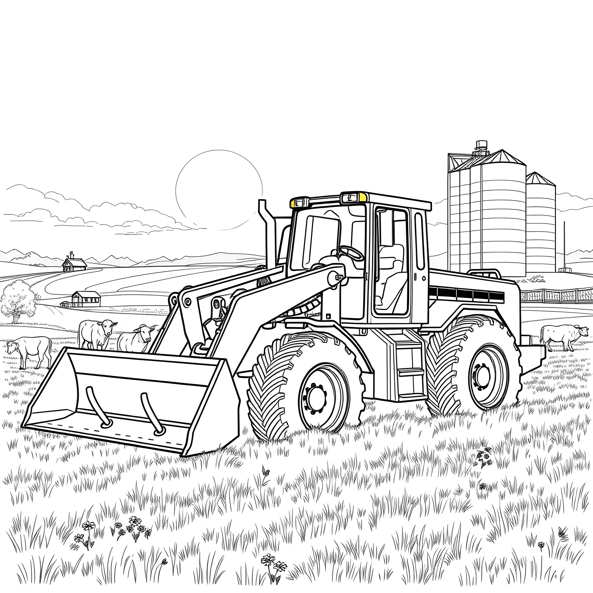 Best Loader Coloring Pages (Free Printable PDF)