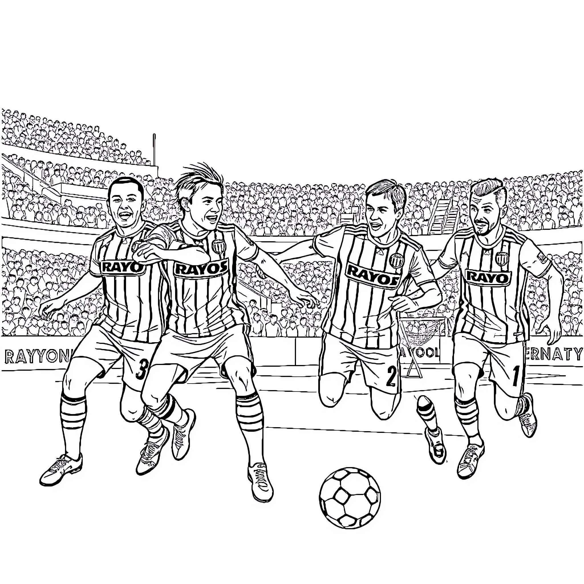 Best Rayo Vallecano Coloring Pages (Free Printable PDF)
