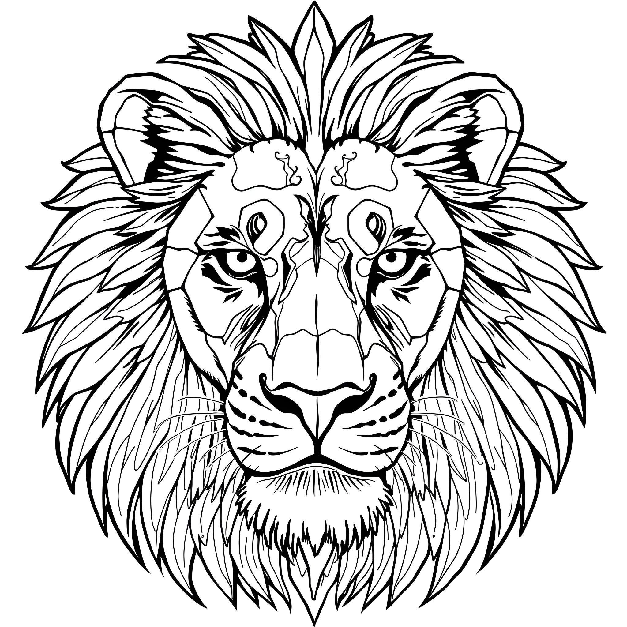 50 Best Lion Coloring Pages (Free Printable PDFs)