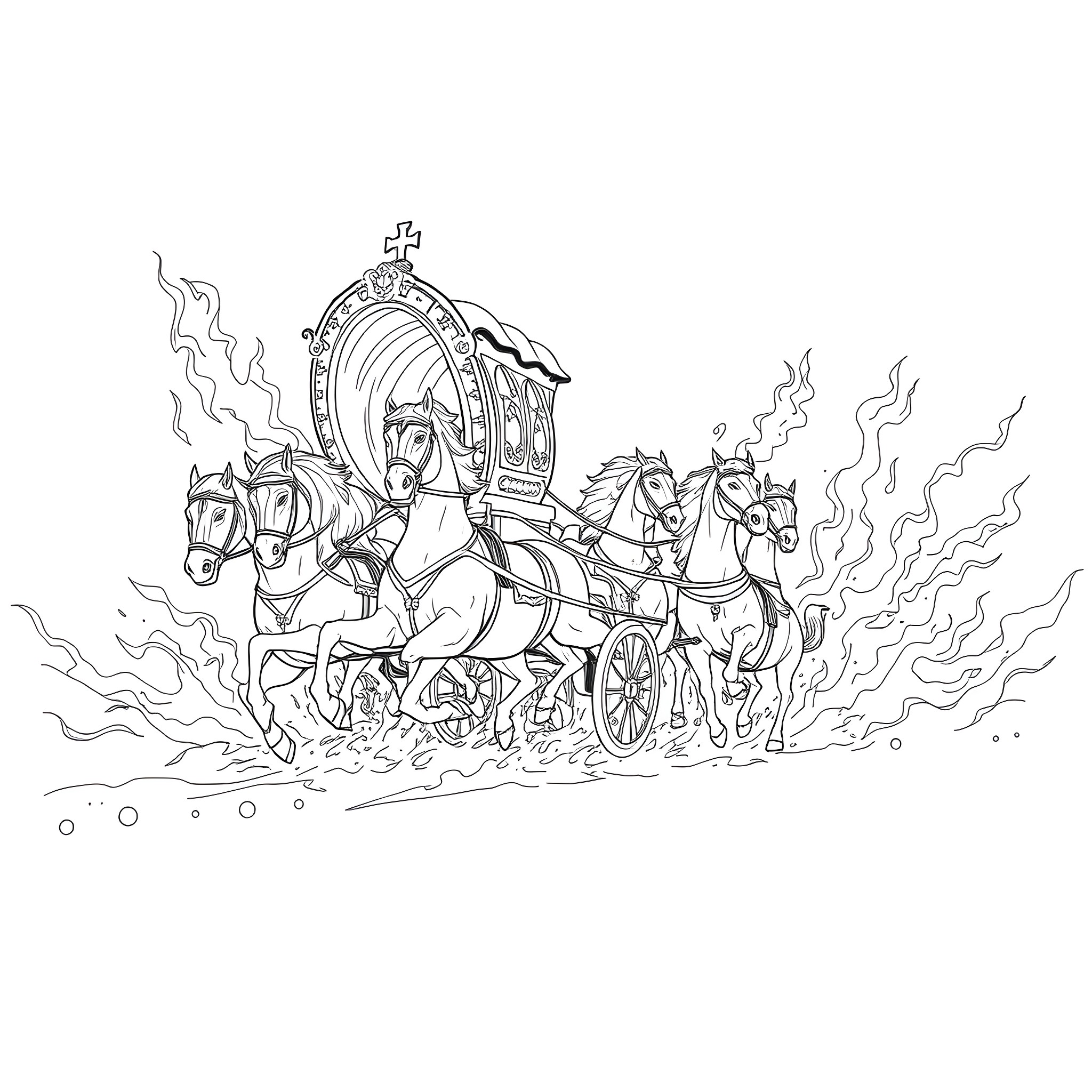 Best Chariot Coloring Pages (Free Printable PDF)