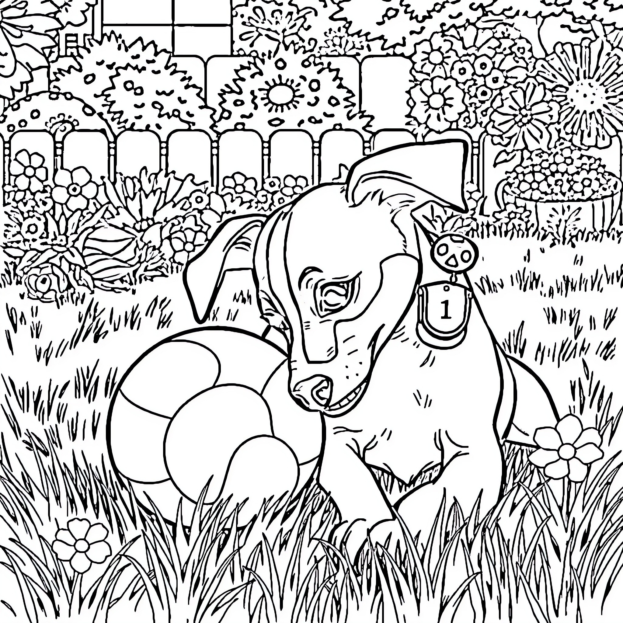 Best Jack Russell Coloring Pages (Free Printable PDF)