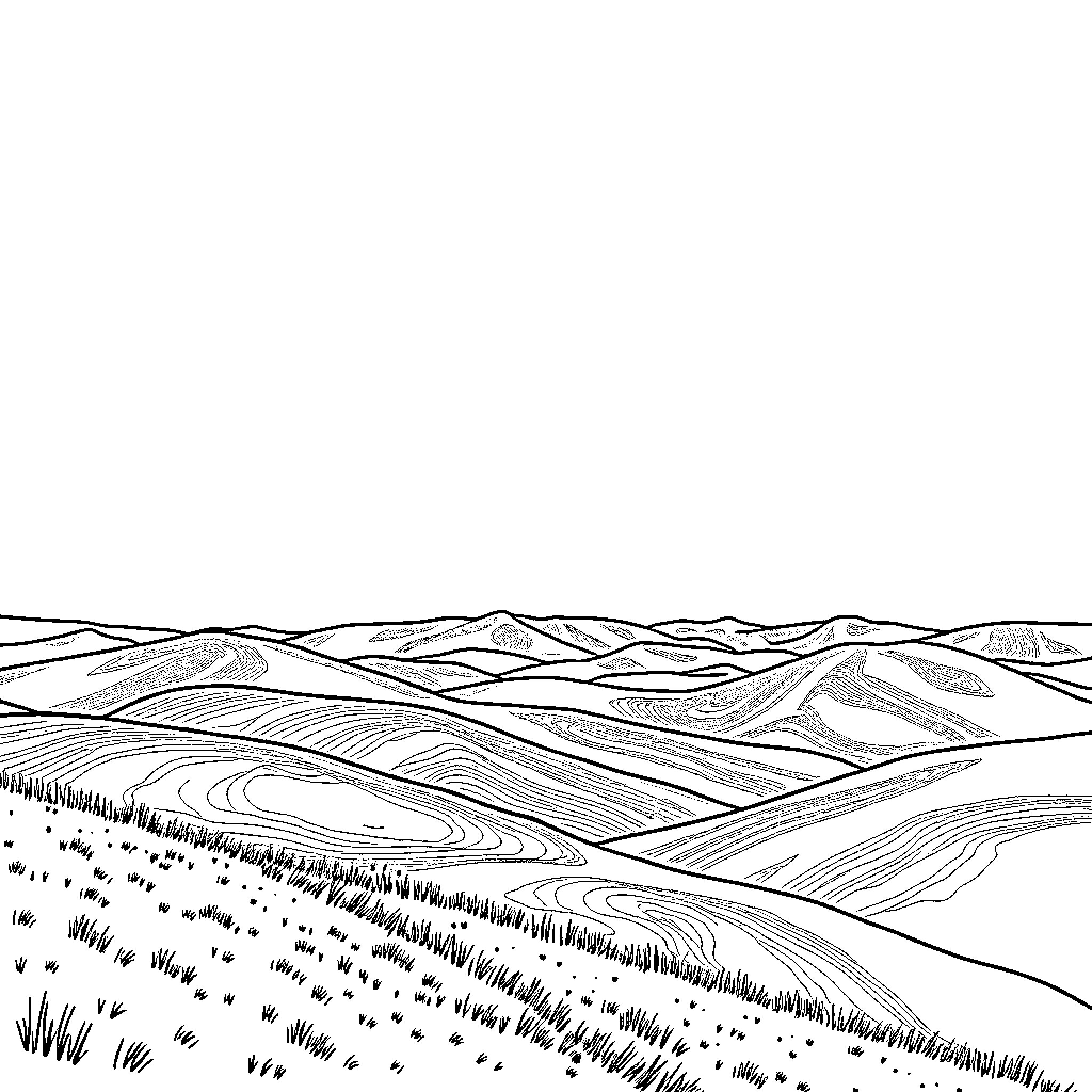 Best Landscape Coloring Pages (Free Printable PDF)