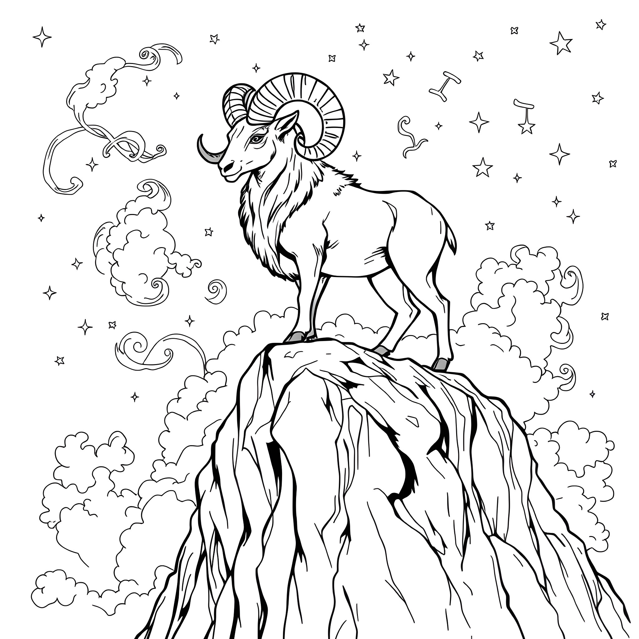 8 Best Aries Coloring Pages (Free Printable PDFs)