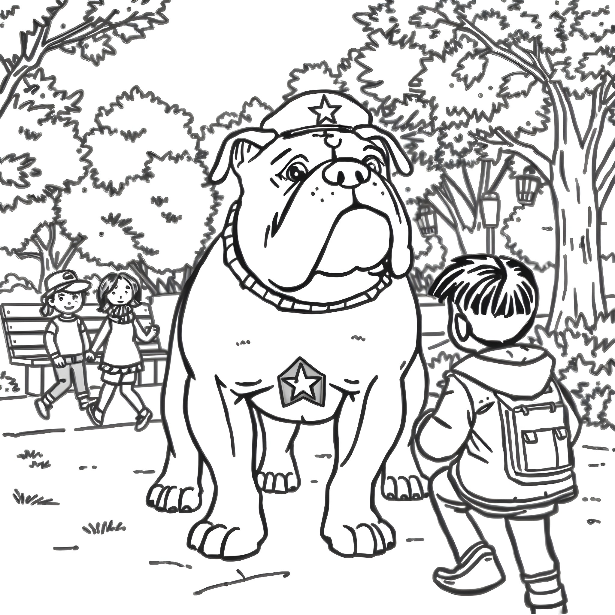 142 Best Bulldog Coloring Pages (Free Printable PDFs)