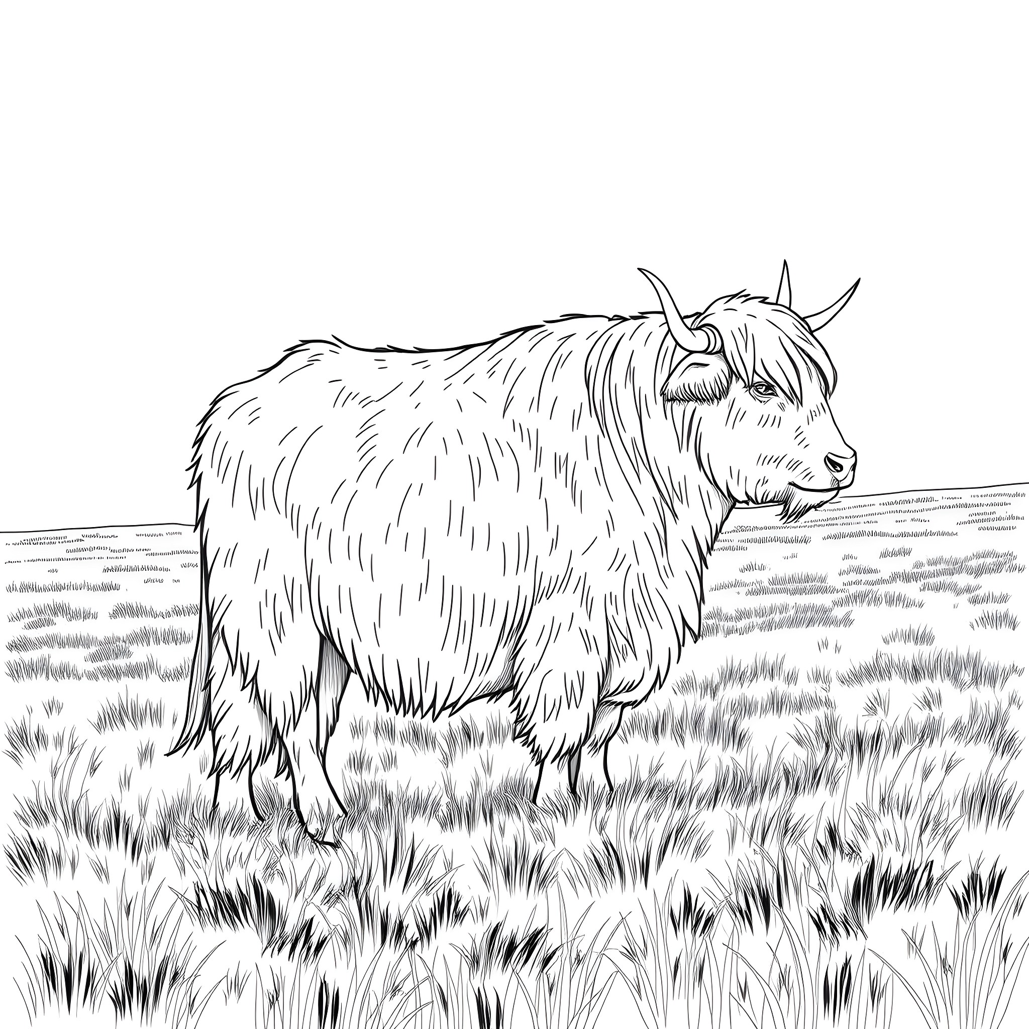 Best Yak Coloring Pages (Free Printable PDF)