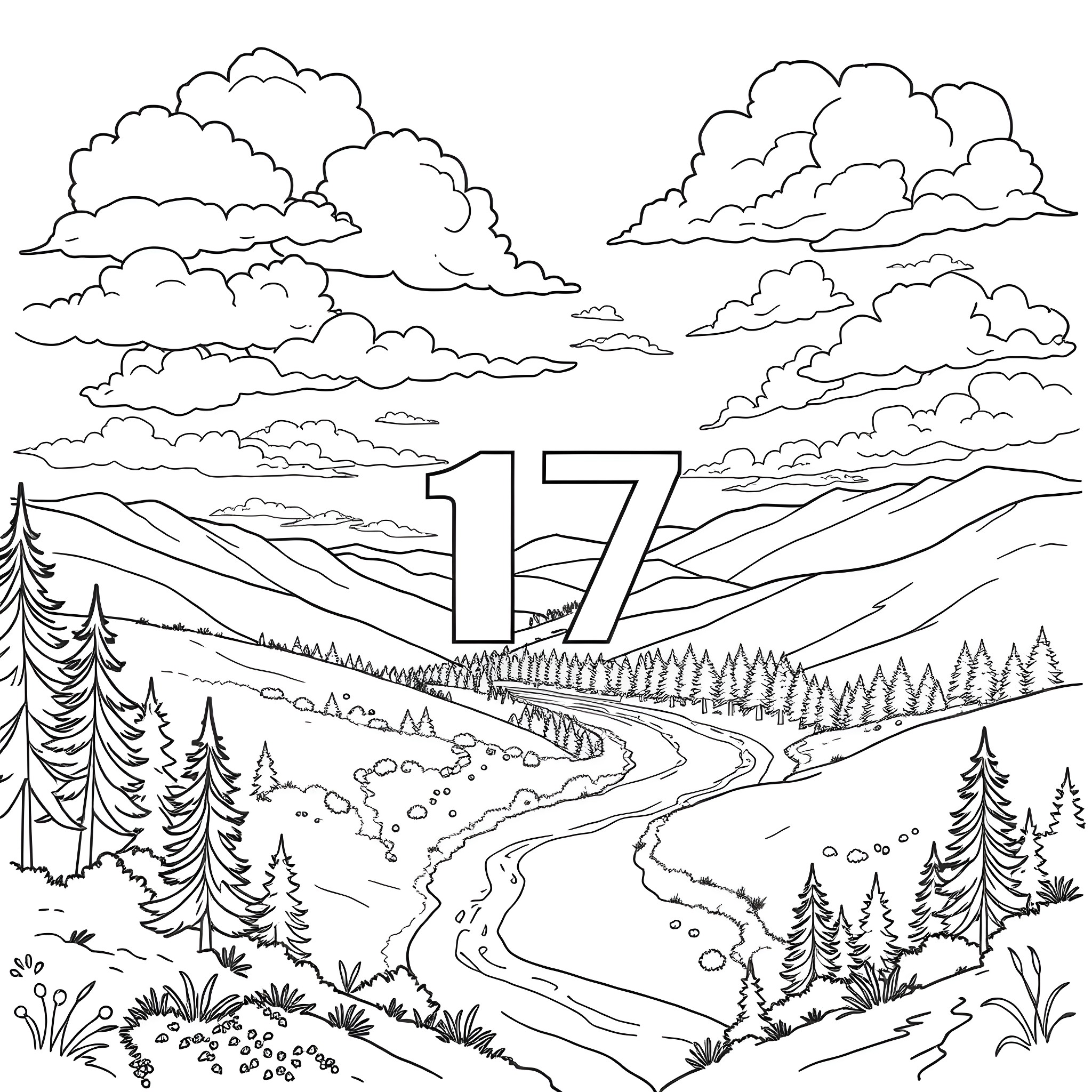 Best Number Coloring Pages (Free Printable PDF)