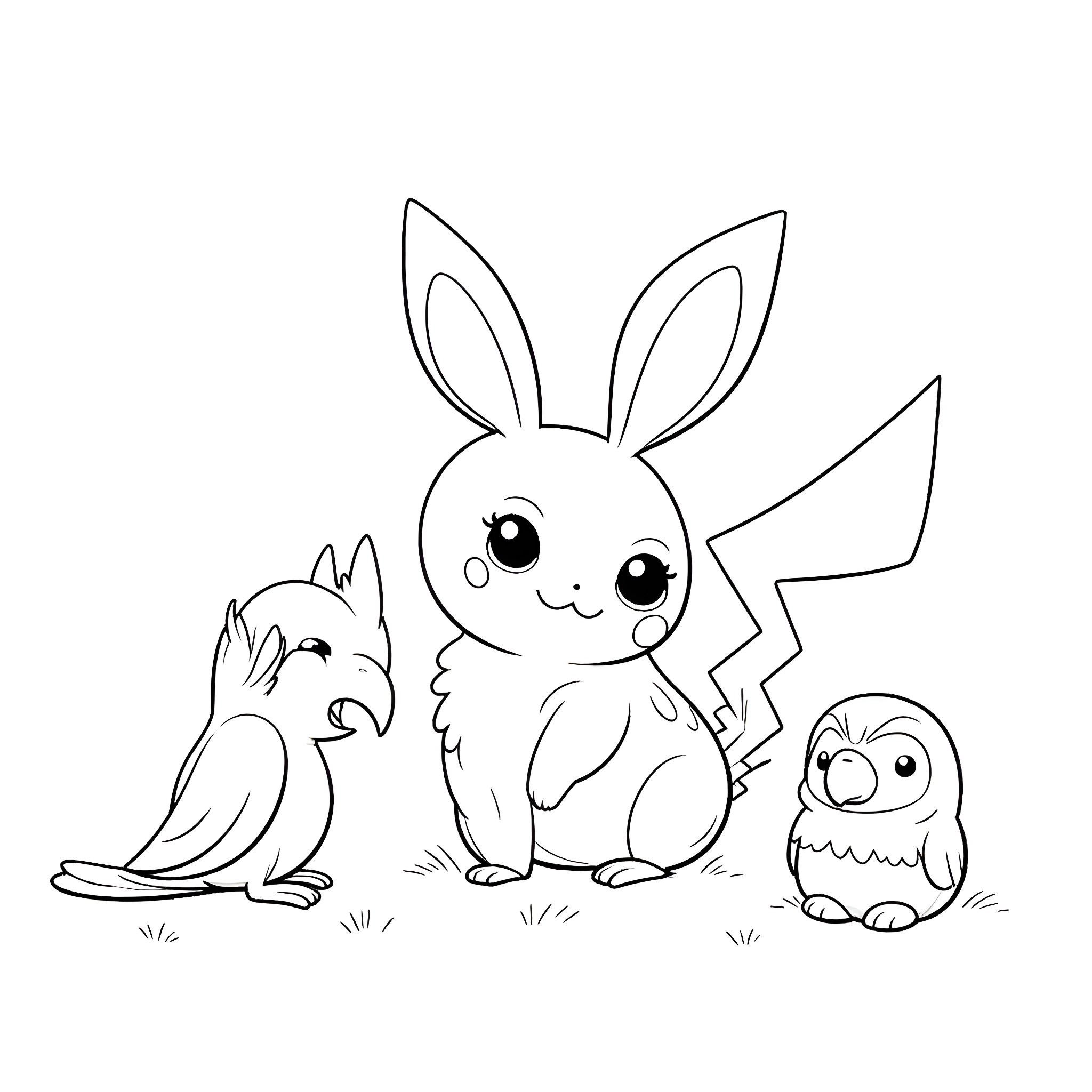 Best Pichu Coloring Pages (Free Printable PDF)