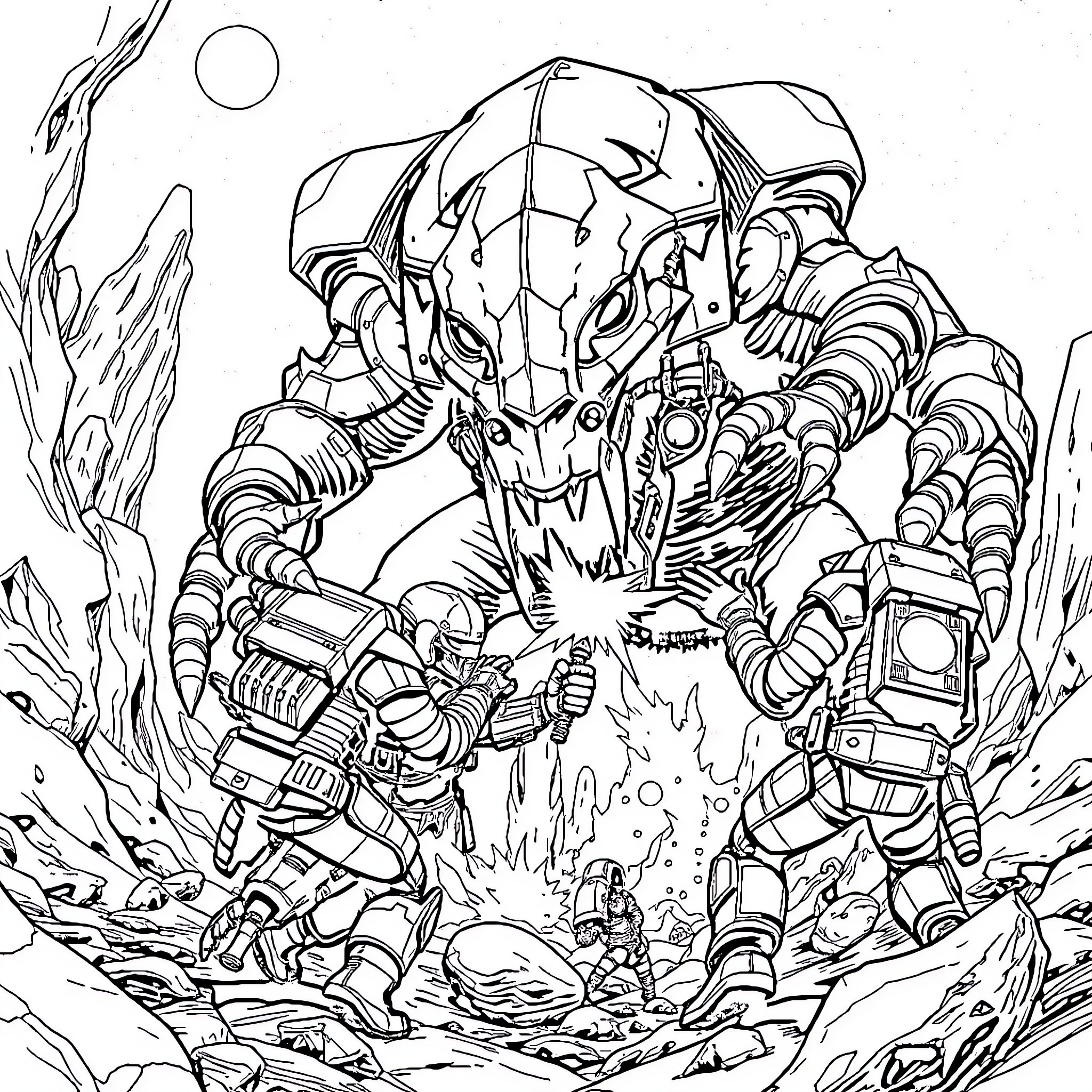 Best Helldiver Coloring Pages (Free Printable PDF)