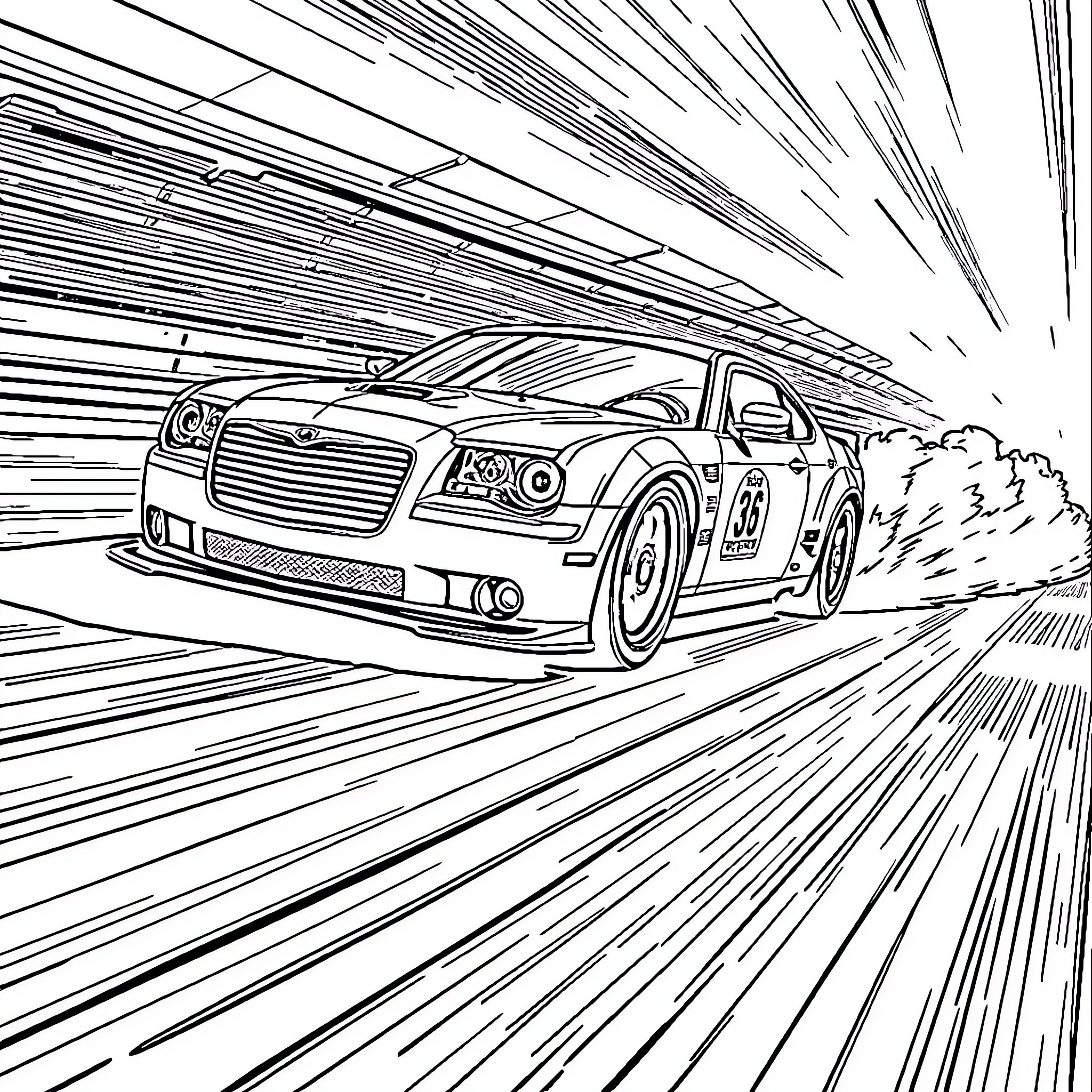 Best Chrysler 300 Coloring Pages (Free Printable PDF)