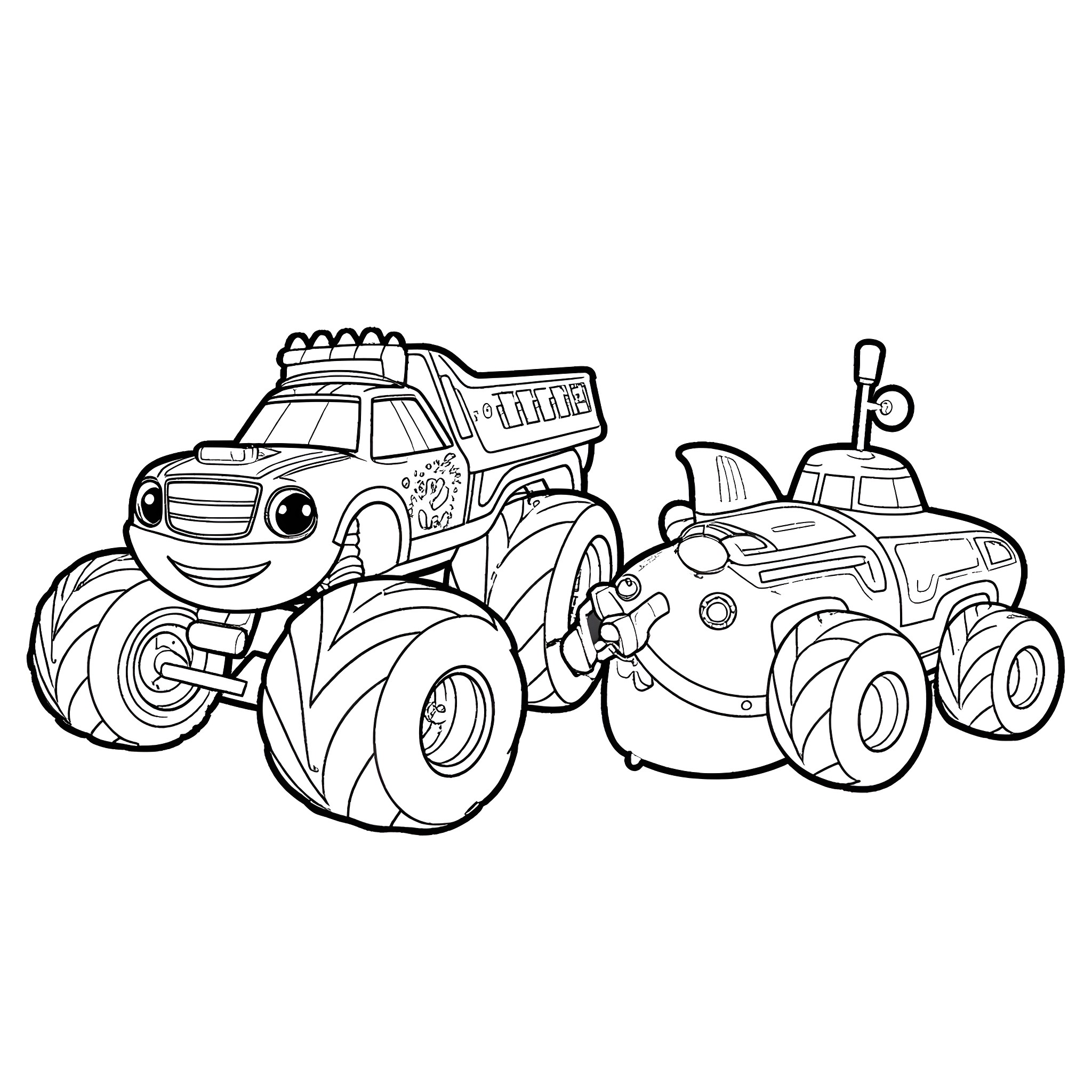 Best Blaze Coloring Pages (Free Printable PDF)