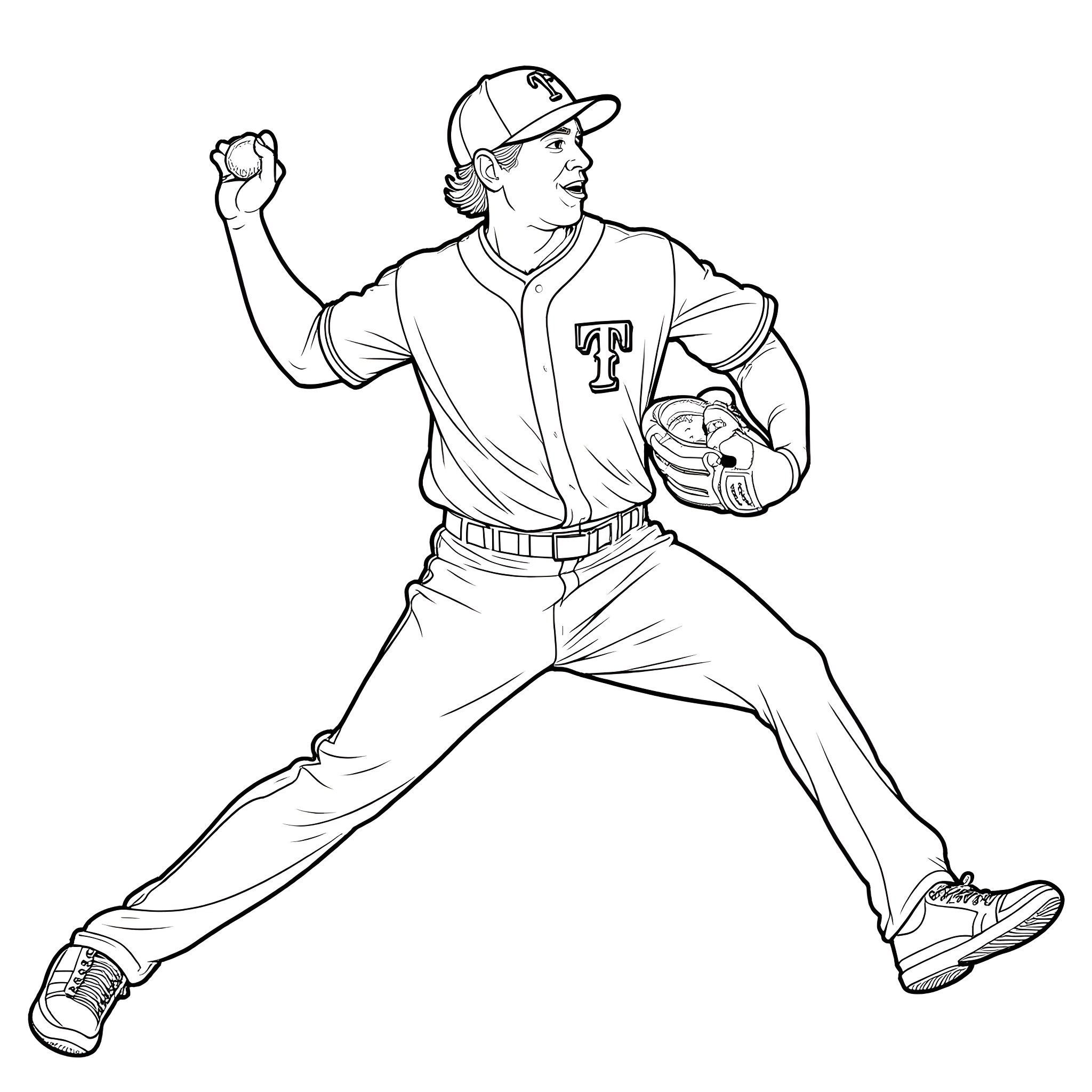 Best Texas Ranger Coloring Pages (Free Printable PDF)