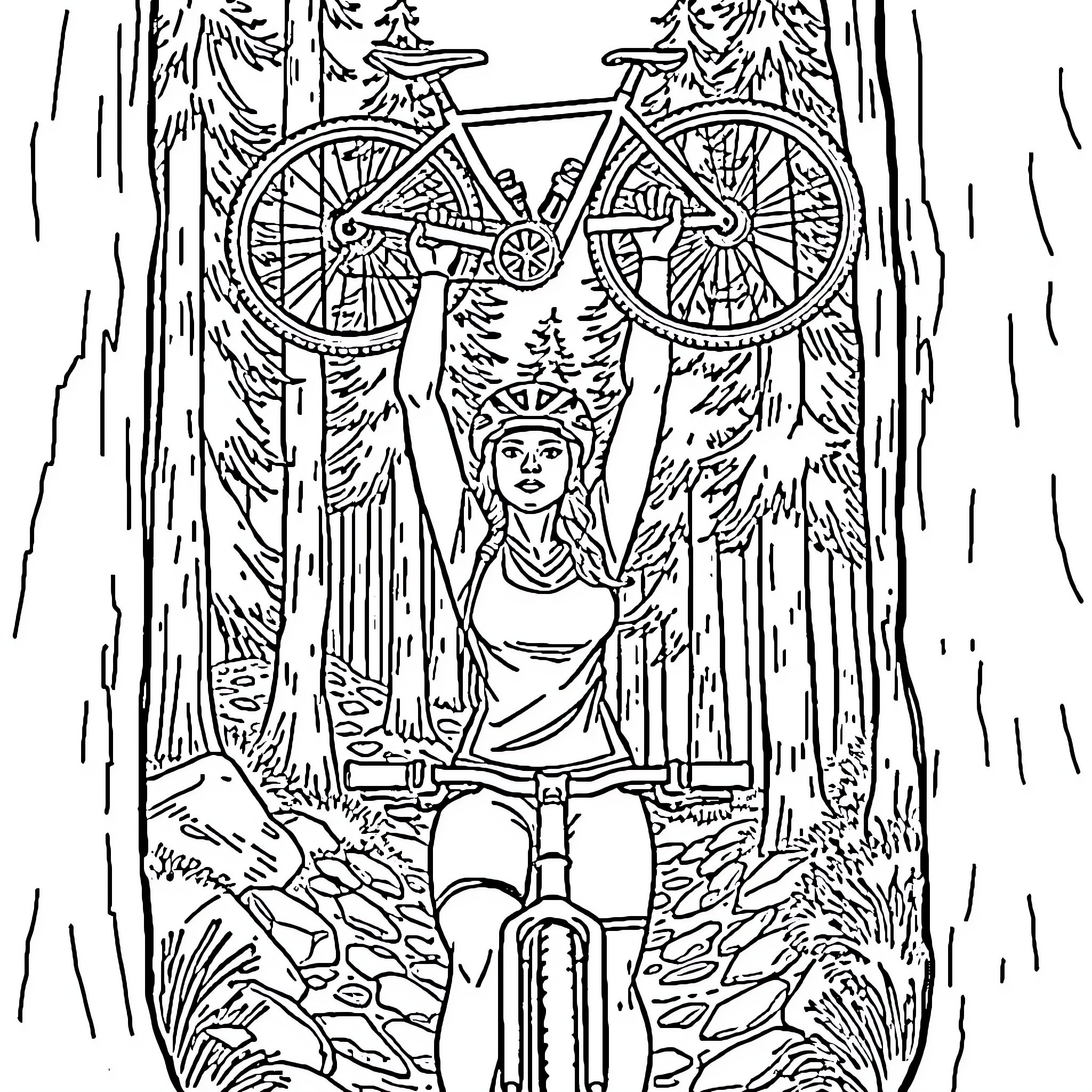 Best Cyclist Coloring Pages (Free Printable PDF)