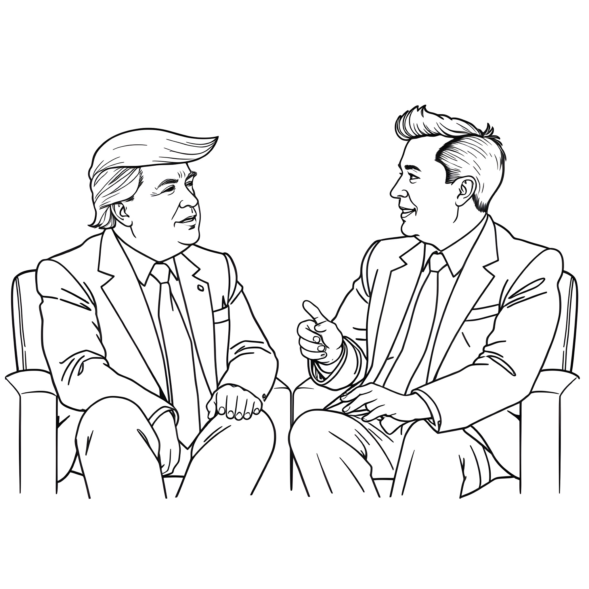 286 Best Trump Coloring Pages (Free Printable PDFs)