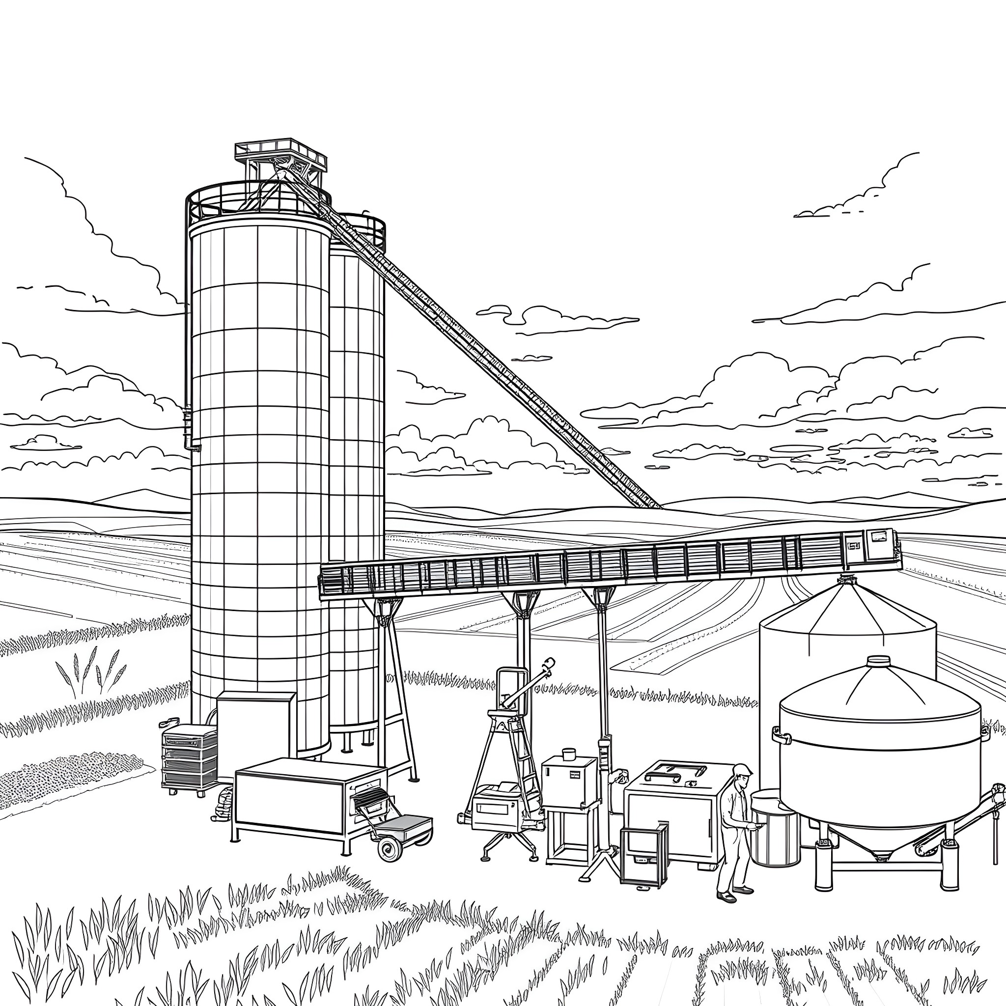 1 Best Utility Riding Mower Coloring Pages (Free Printable PDFs)