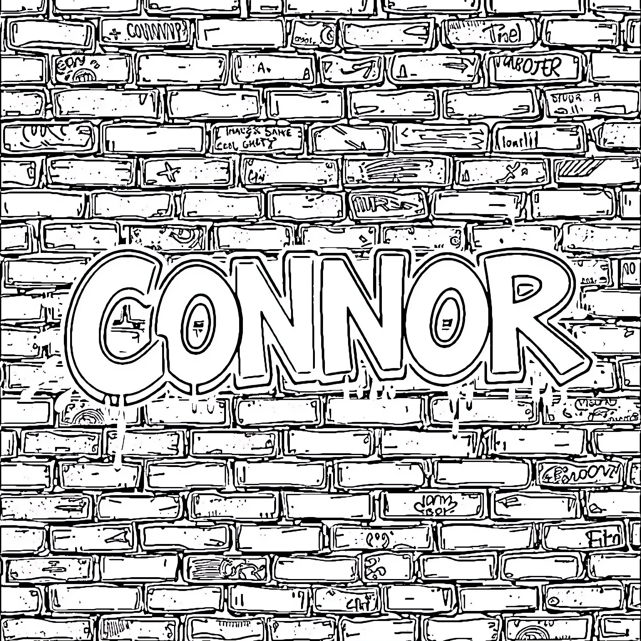 Best Brick Wall Coloring Pages (Free Printable PDF)