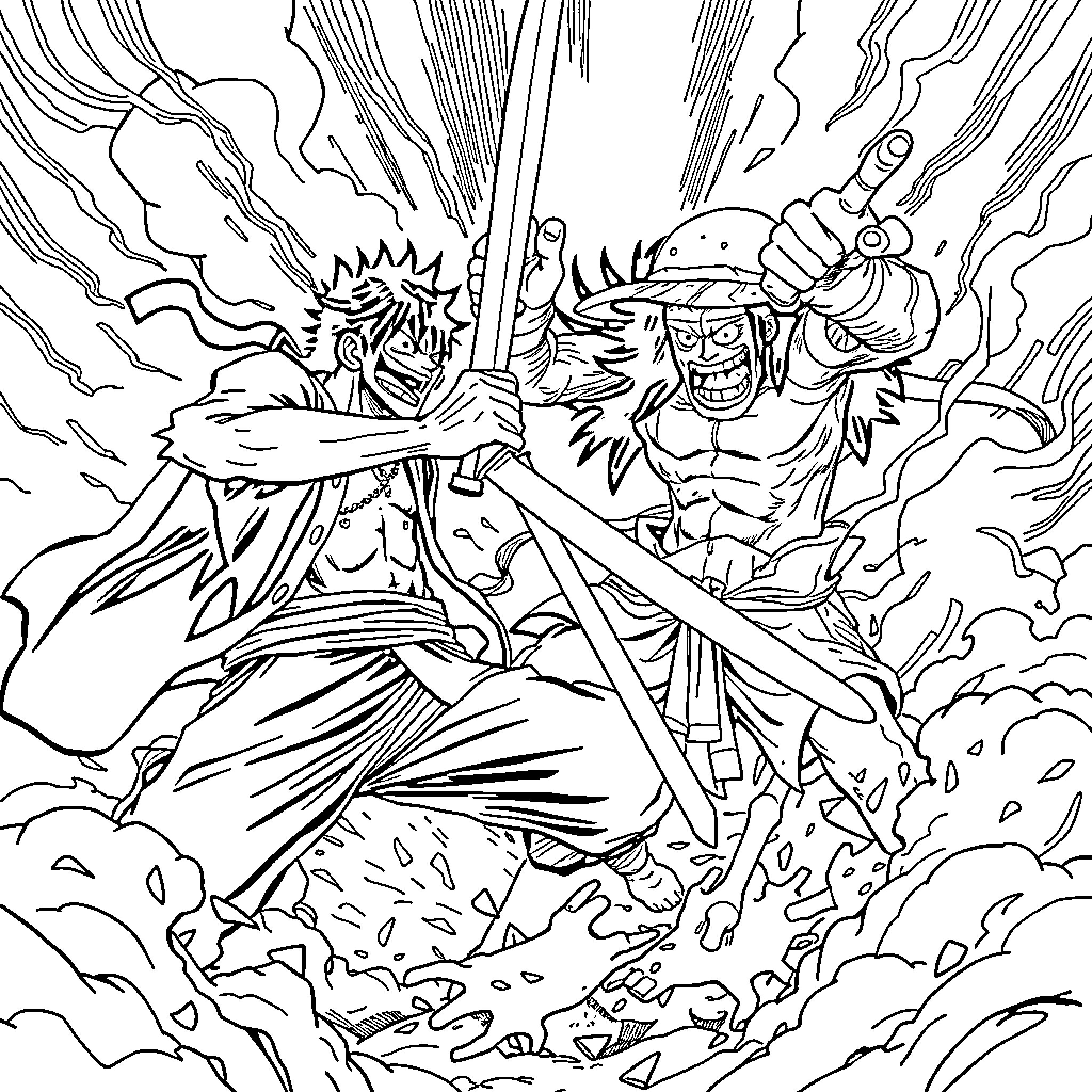Best Zoro Coloring Pages (Free Printable PDF)