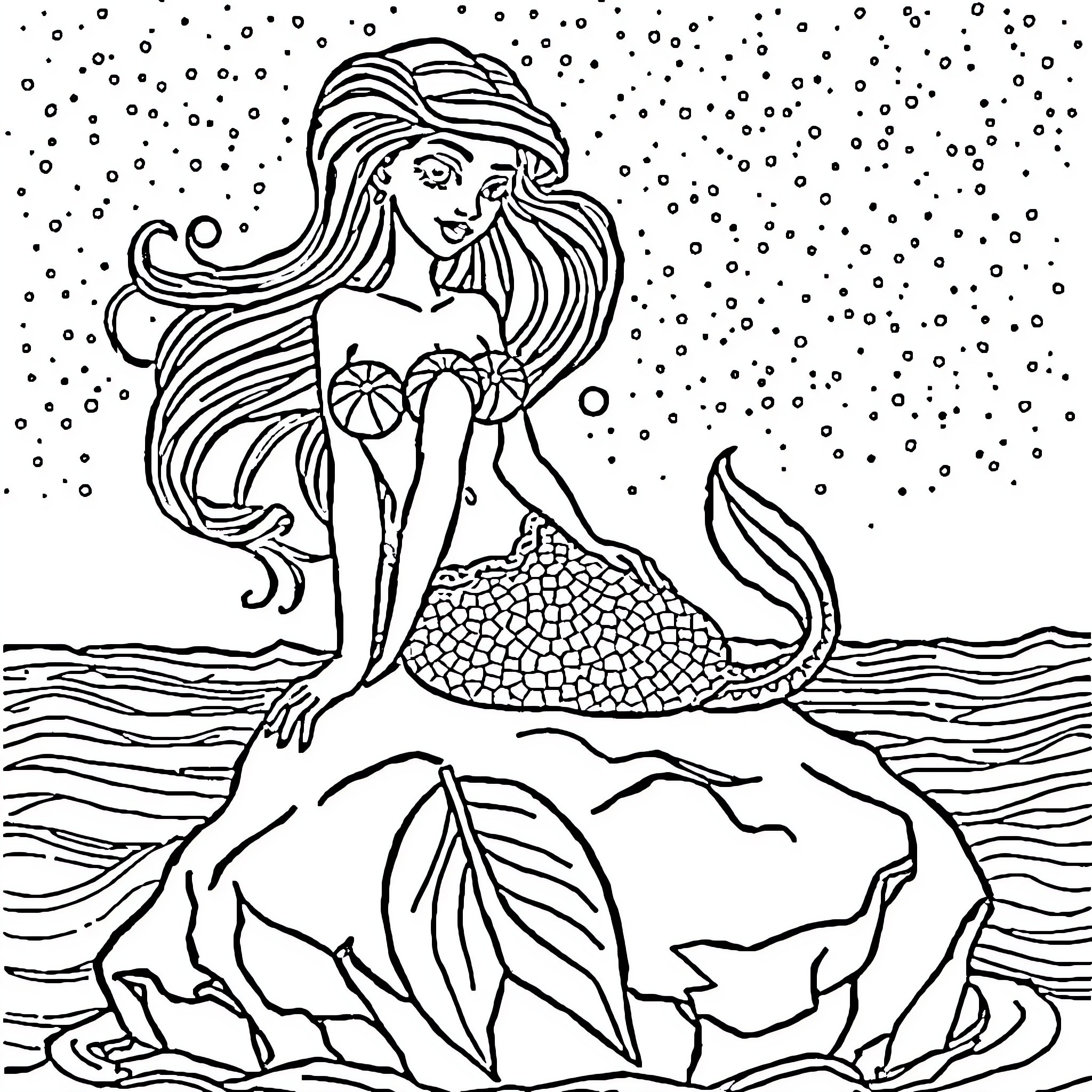 85 Best Siren Coloring Pages (Free Printable PDFs)
