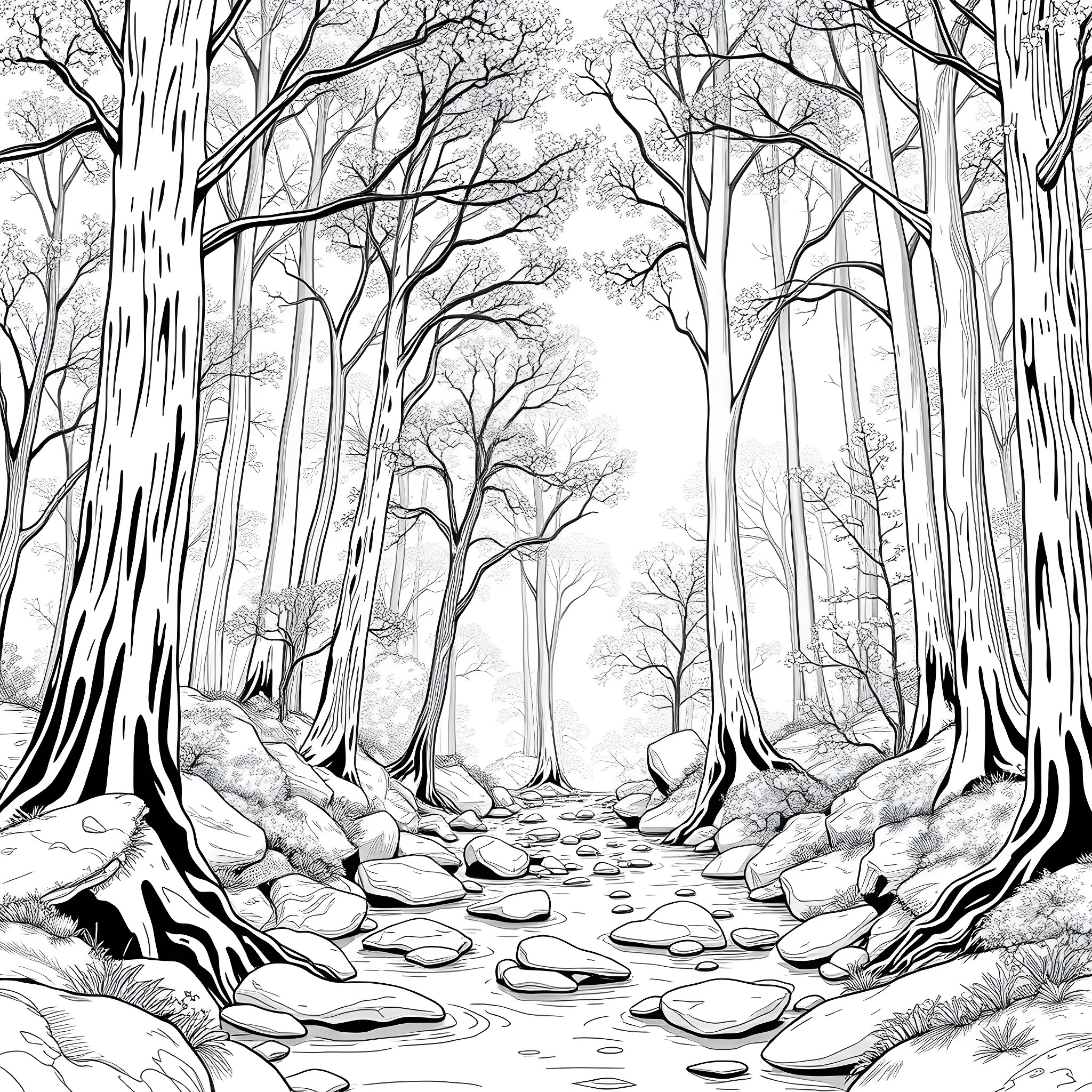 Best Woodland Coloring Pages (Free Printable PDF)