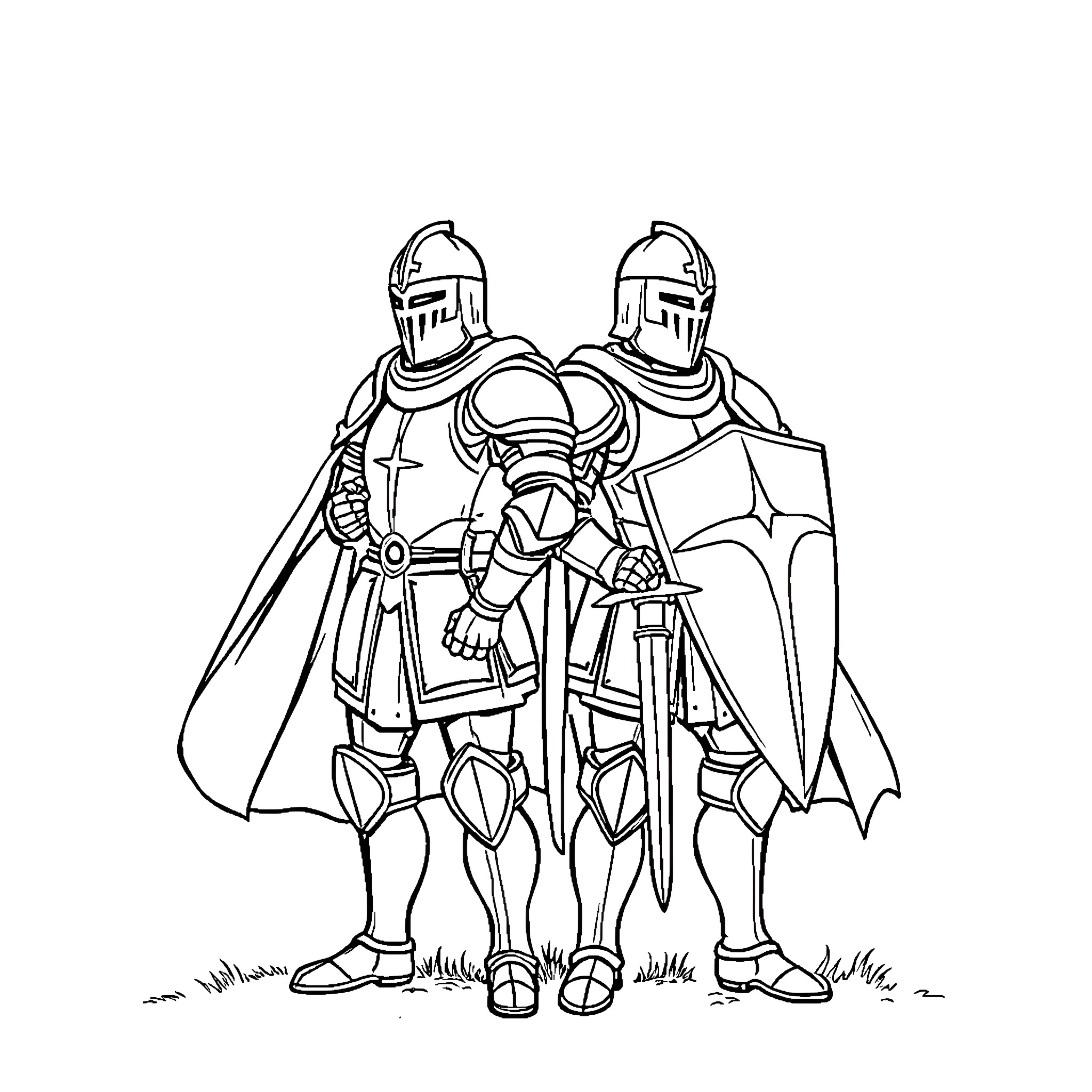106 Best Knight Coloring Pages (Free Printable PDFs)