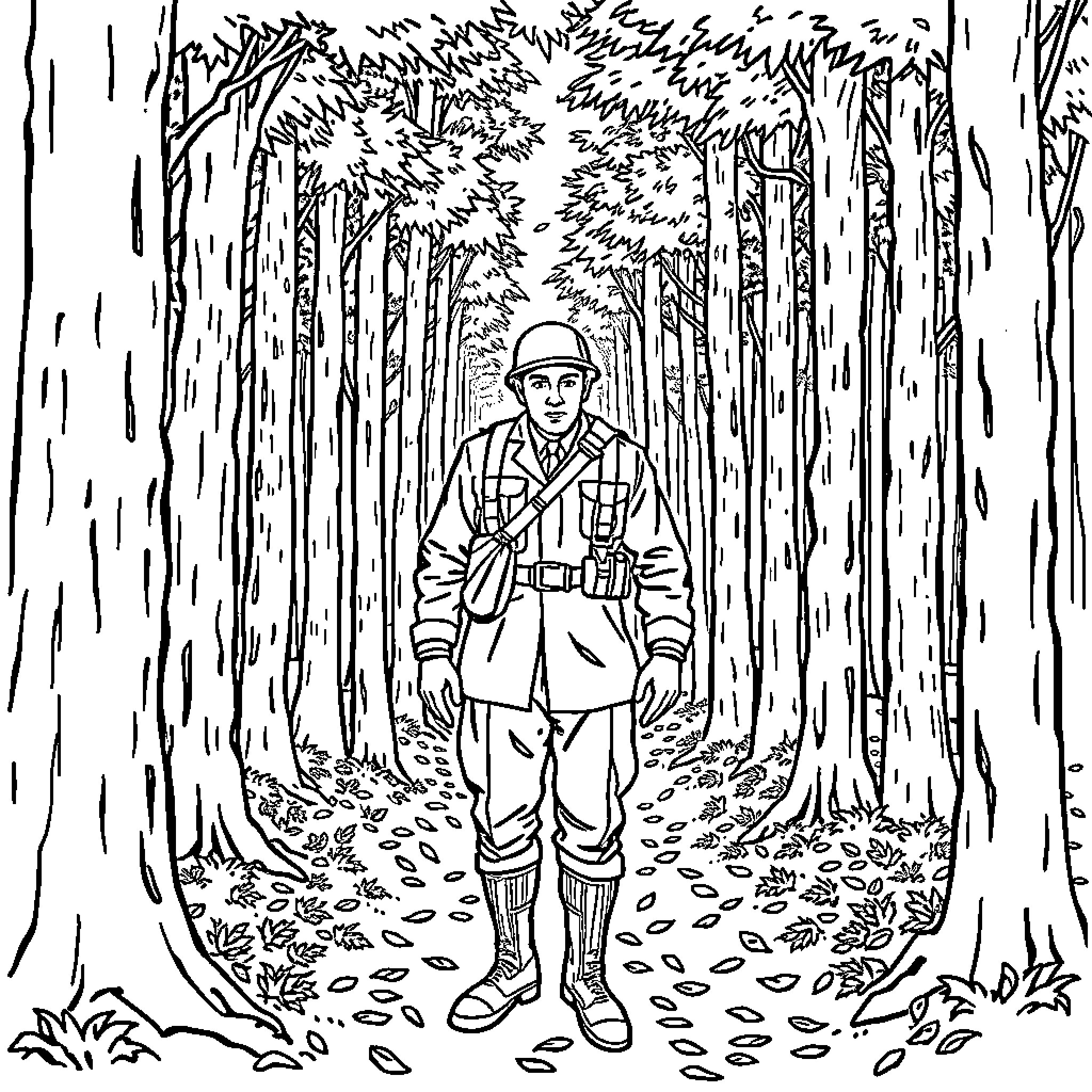 Best Paratrooper Coloring Pages (Free Printable PDF)