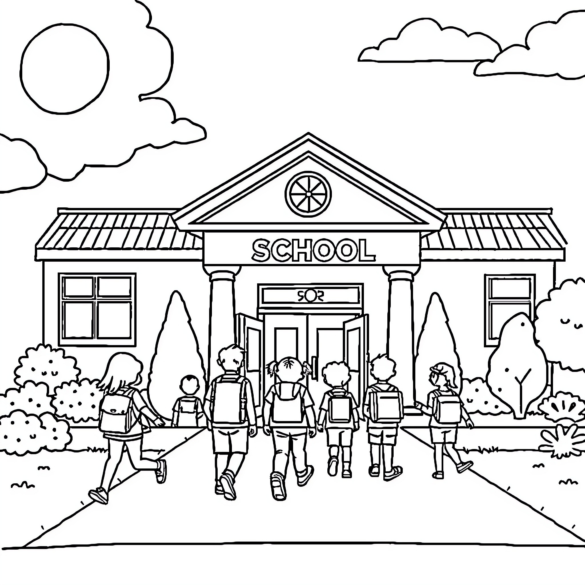 167 Best School Coloring Pages (Free Printable PDFs)