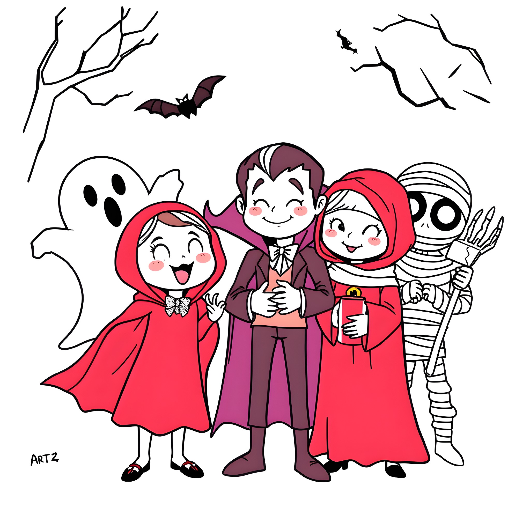 Best Horror Character Coloring Pages (Free Printable PDF)