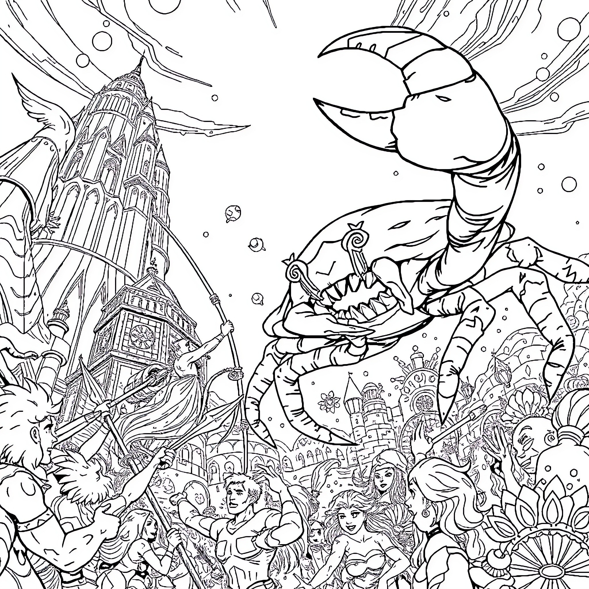 2 Best Merfolk Coloring Pages (Free Printable PDFs)