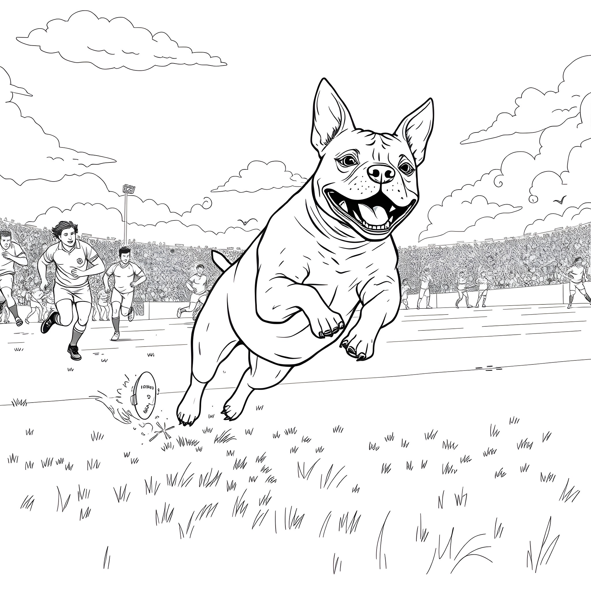 Best Staffordshire Bull Terrier Coloring Pages (Free Printable PDF)