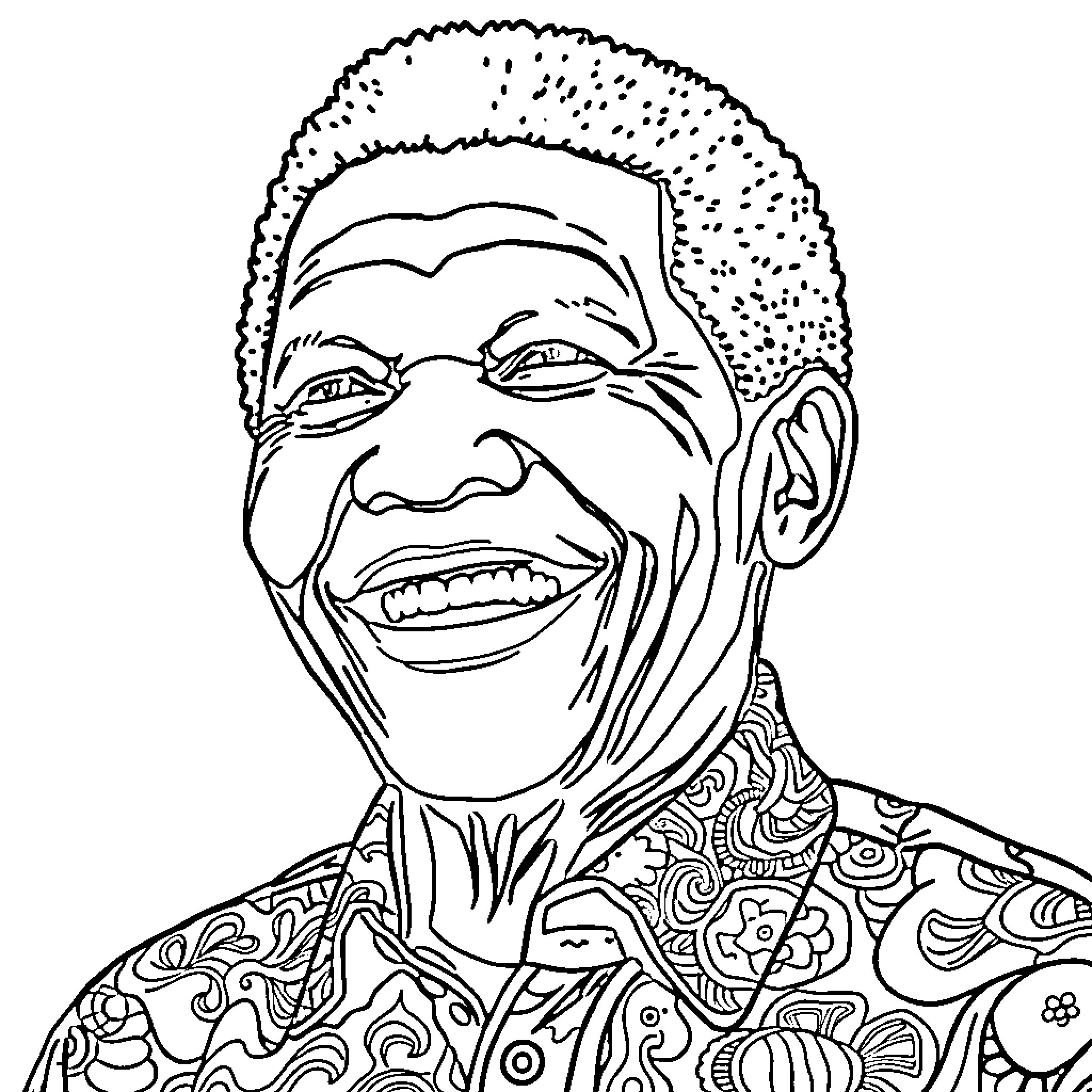 Best Mandela Coloring Pages (Free Printable PDF)