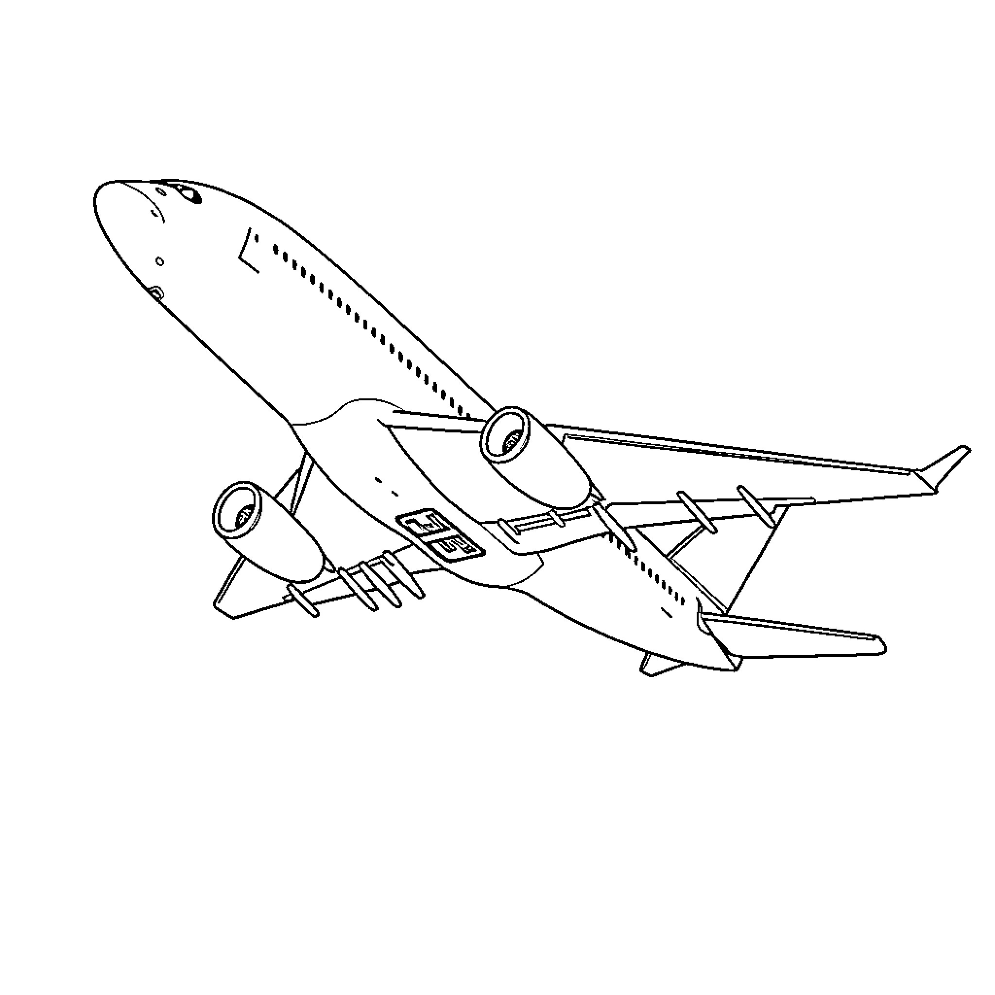 Best Airbus Coloring Pages (Free Printable PDF)