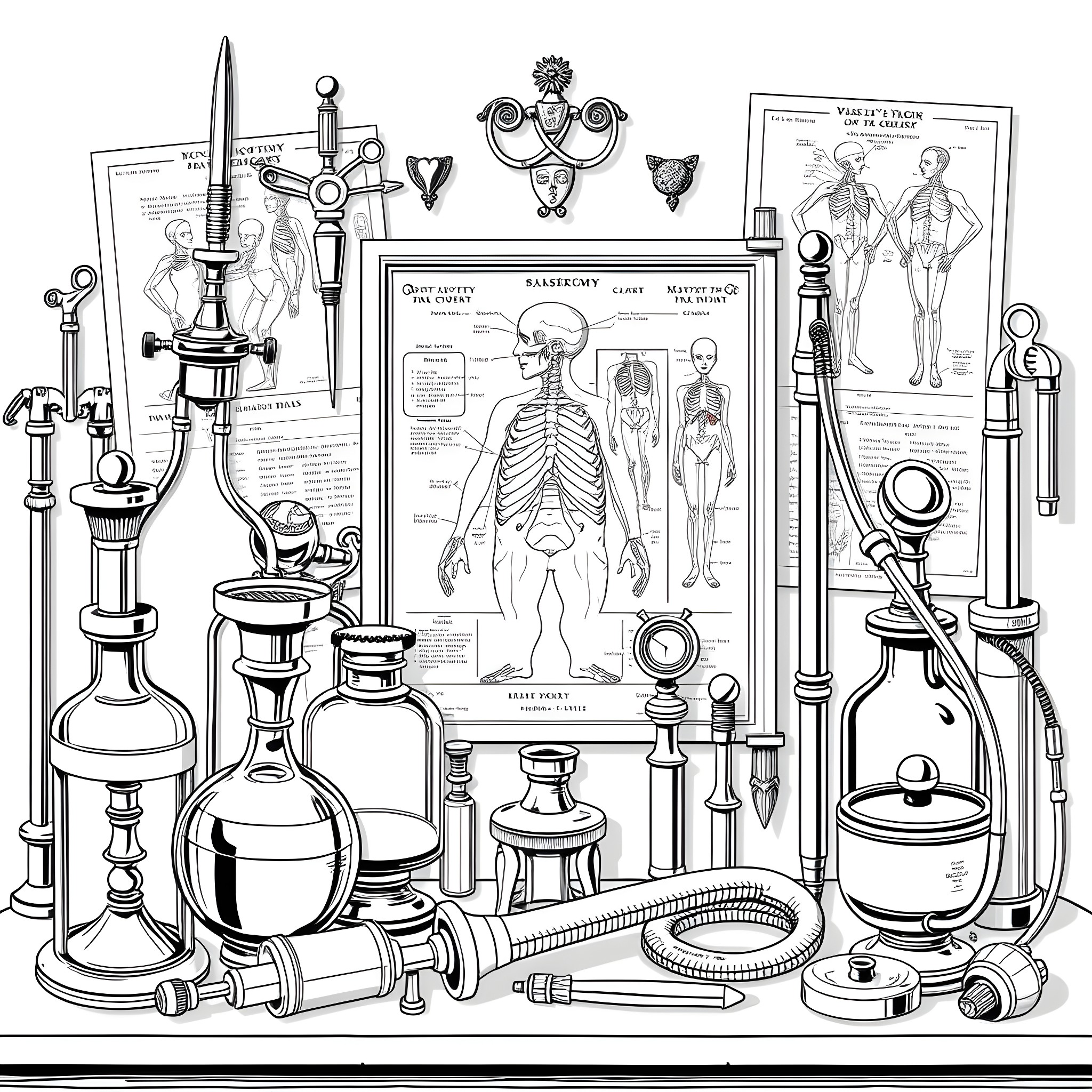 Best Medicine Coloring Pages (Free Printable PDF)