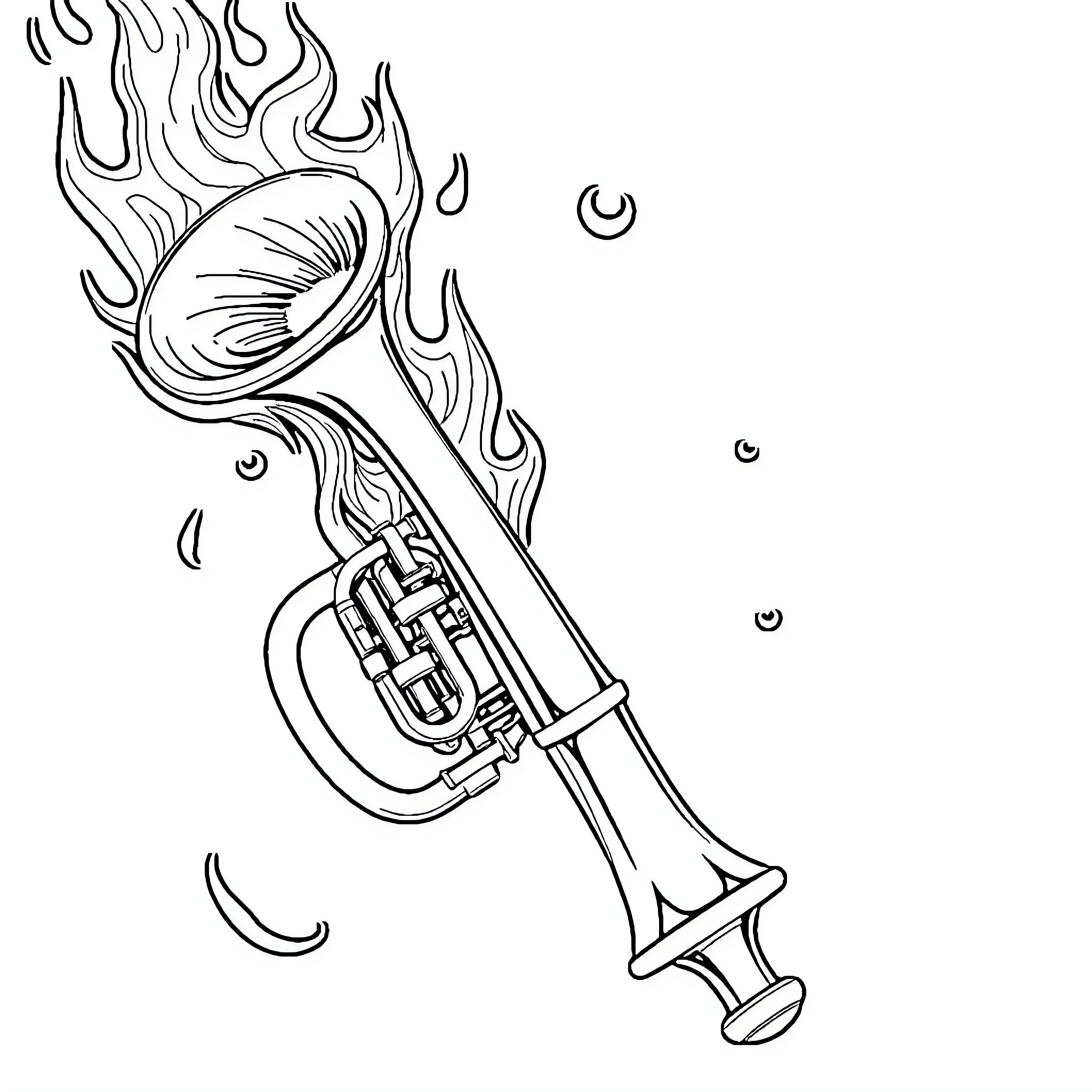 Best Trumpet Coloring Pages (Free Printable PDF)