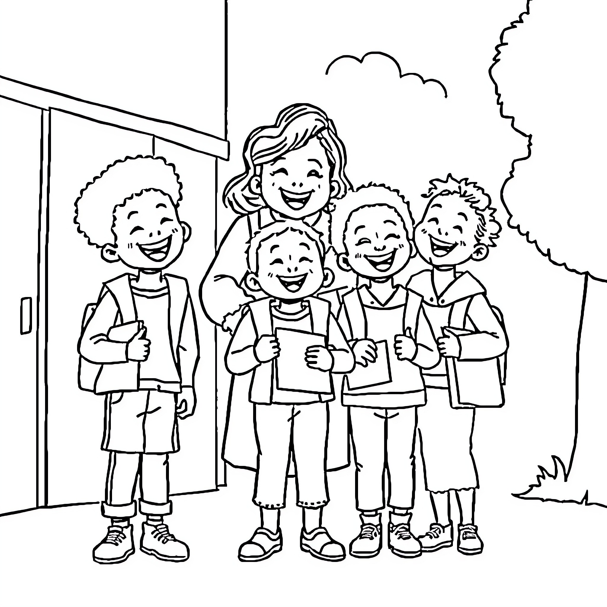 Best Children Coloring Pages (Free Printable PDF)