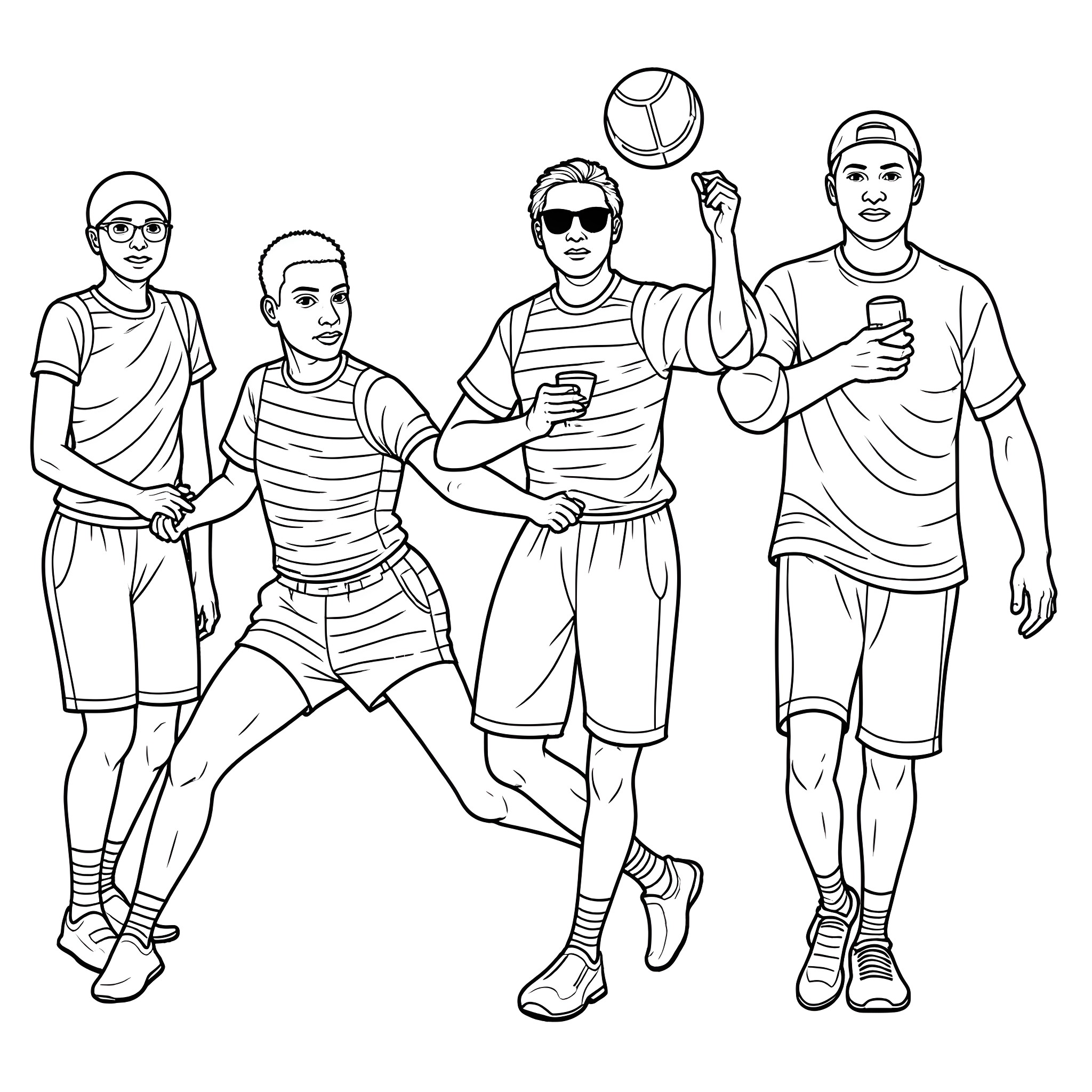 Best People Coloring Pages (Free Printable PDF)