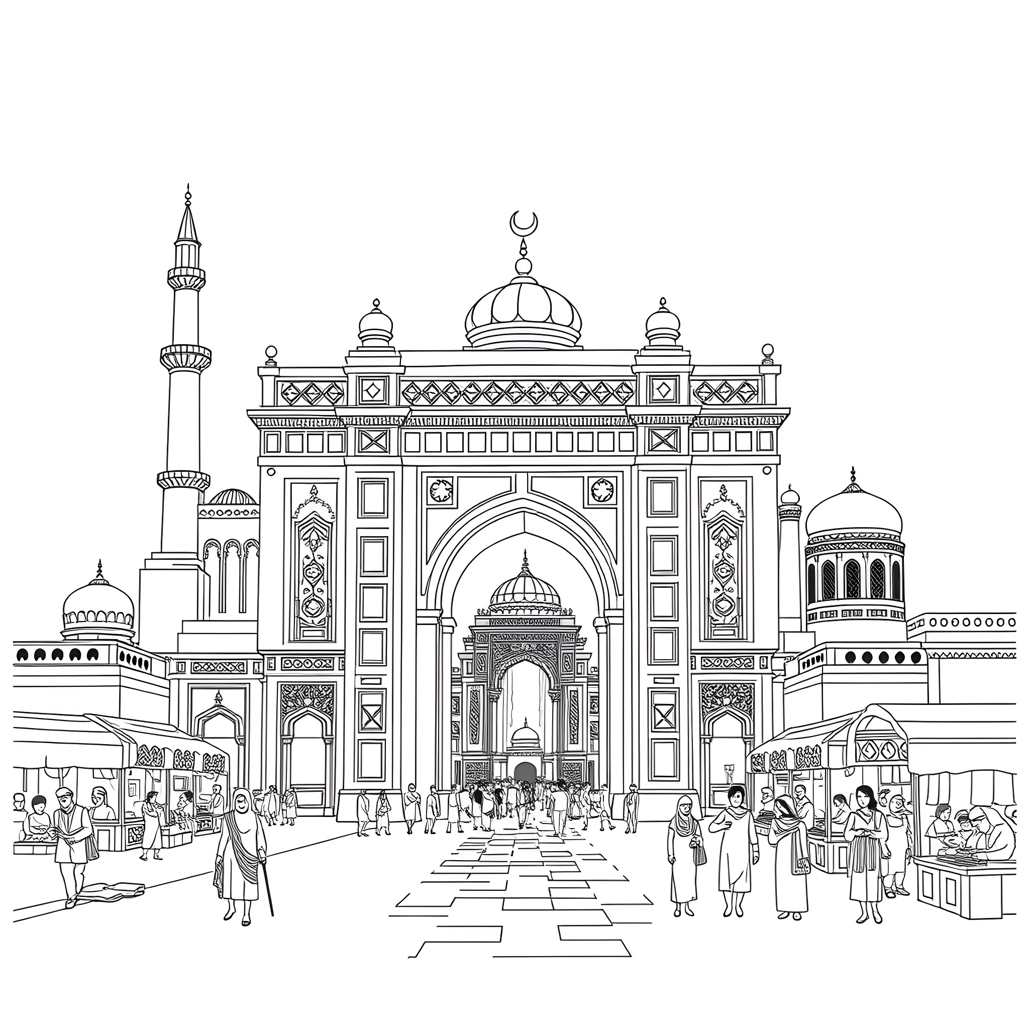Best Building Coloring Pages (Free Printable PDF)
