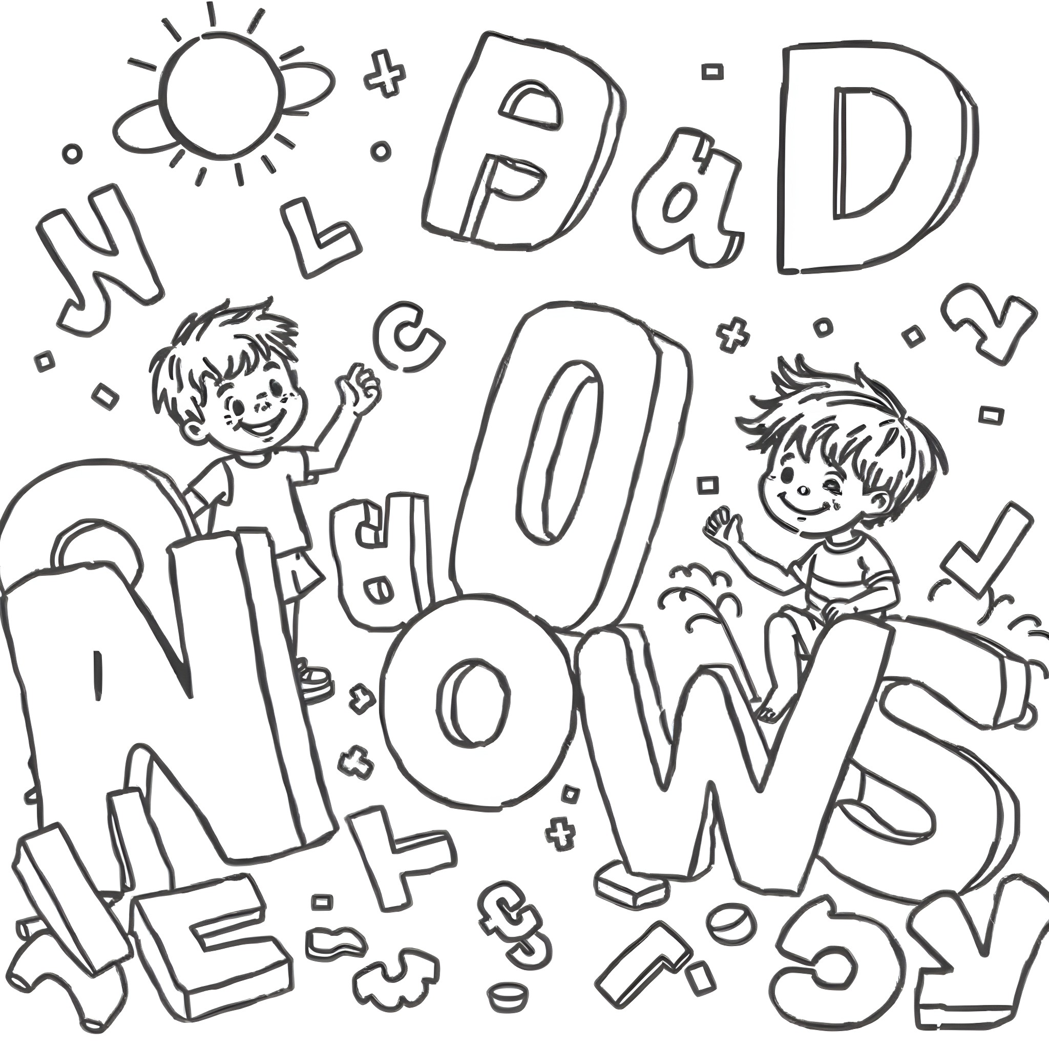 Best Letter Coloring Pages (Free Printable PDF)