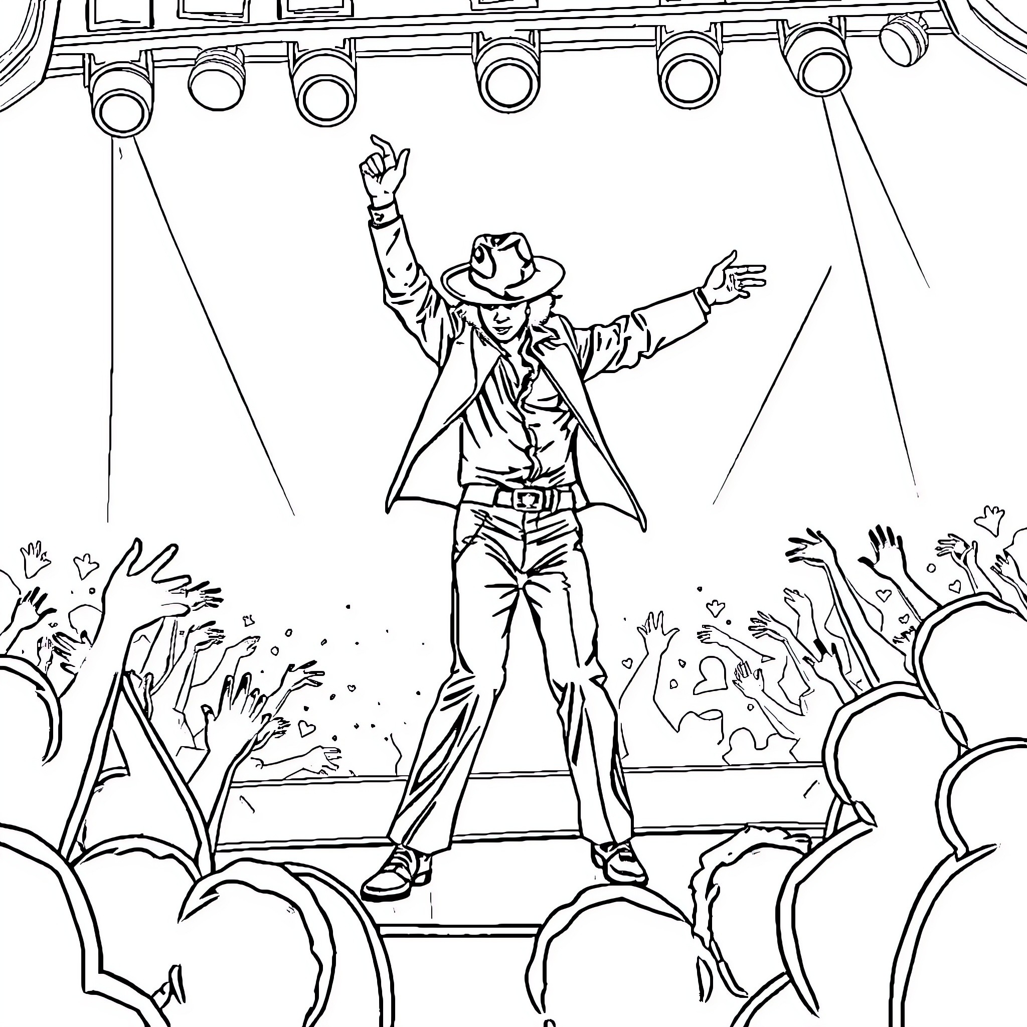 Best Michael Jackson Coloring Pages (Free Printable PDF)