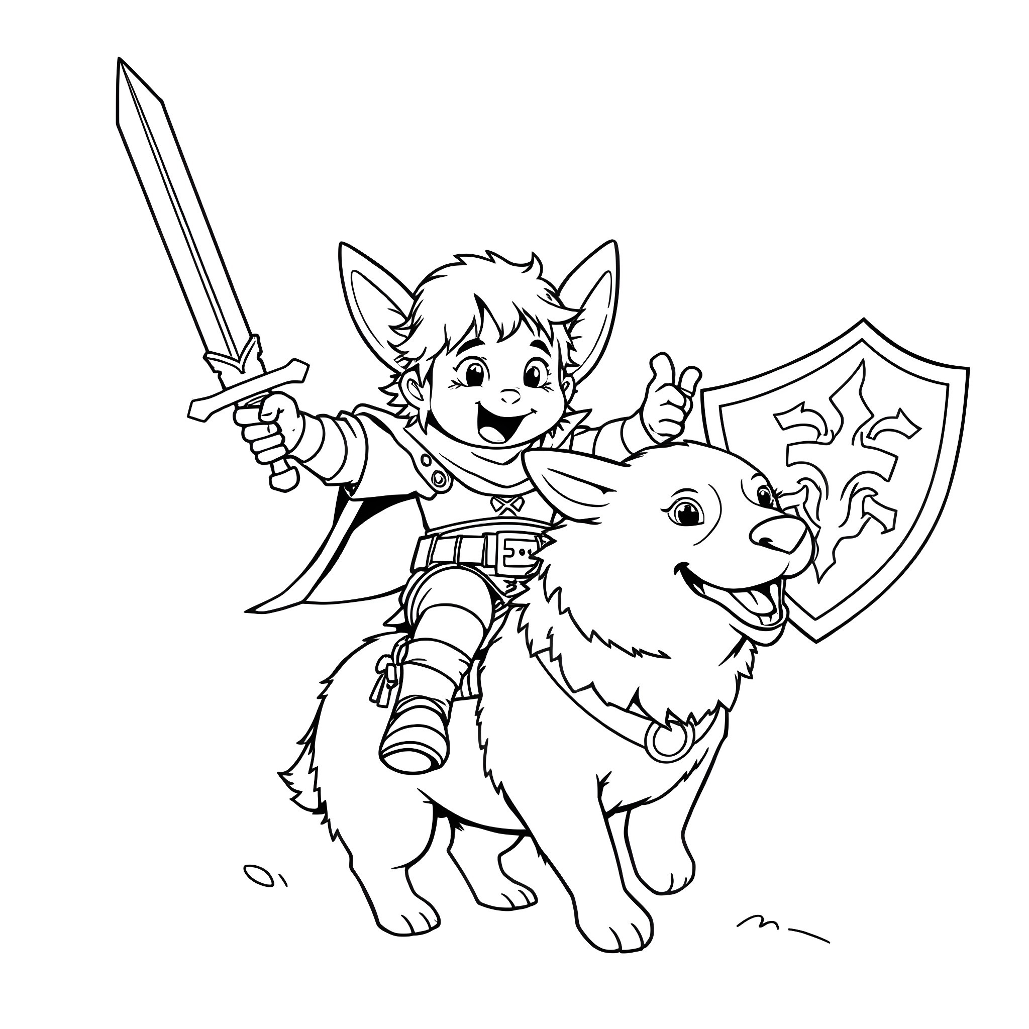 Best Halfling Coloring Pages (Free Printable PDF)