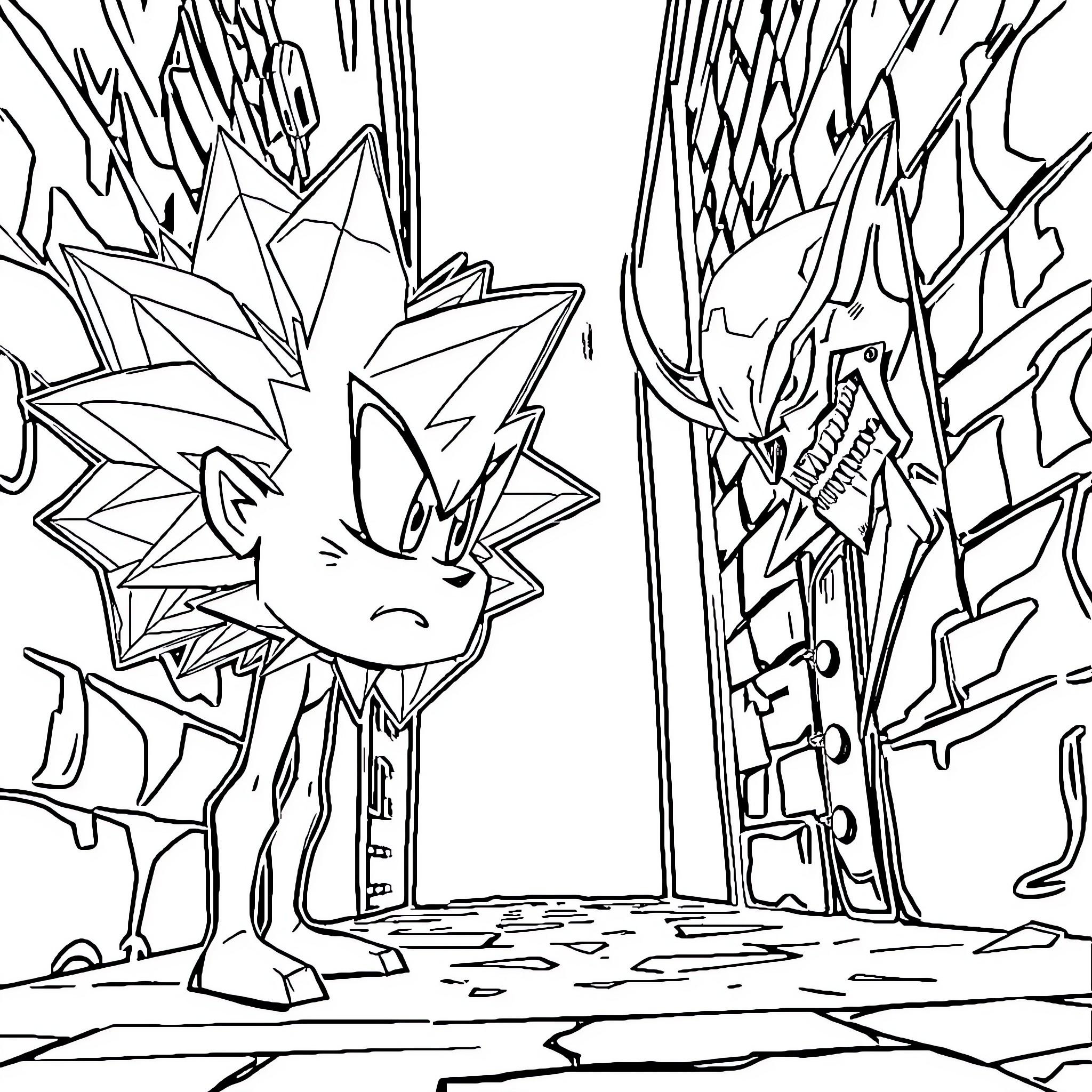 Best Crystalized Character Coloring Pages (Free Printable PDF)