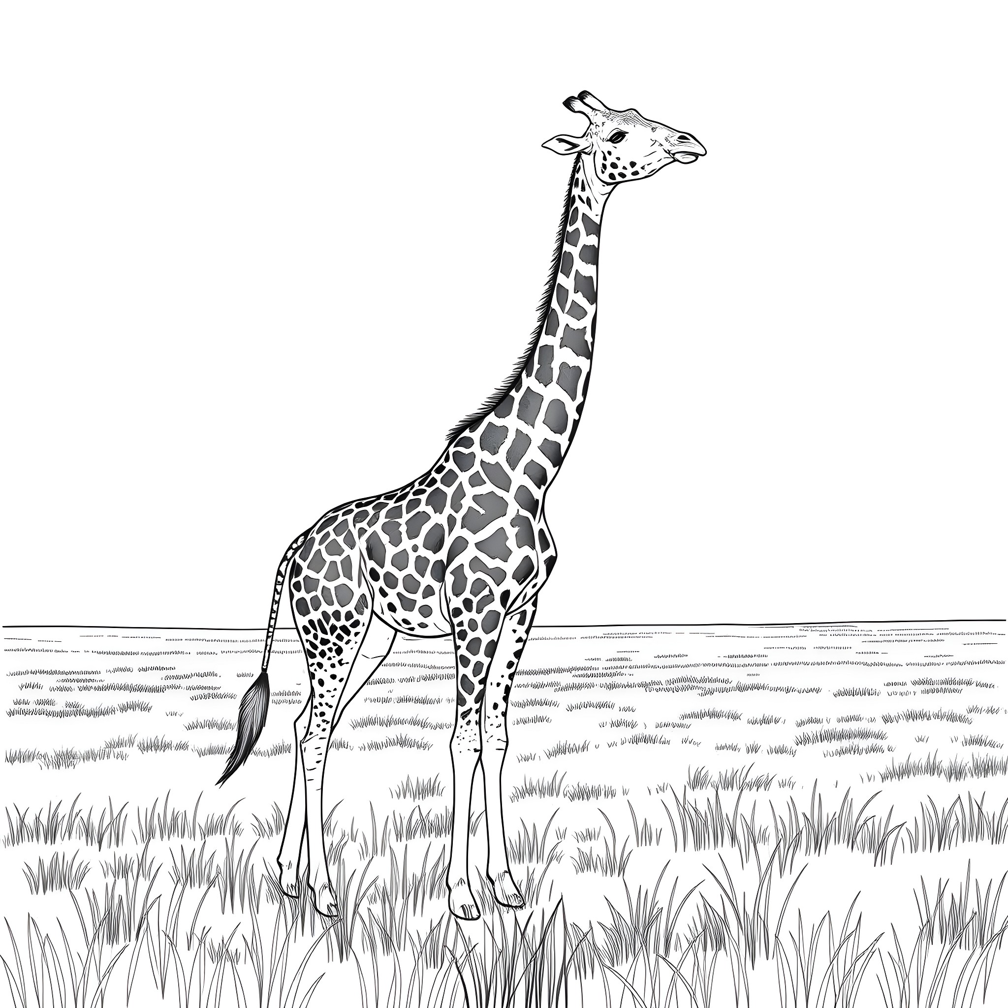 Best Giraffe Coloring Pages (Free Printable PDF)