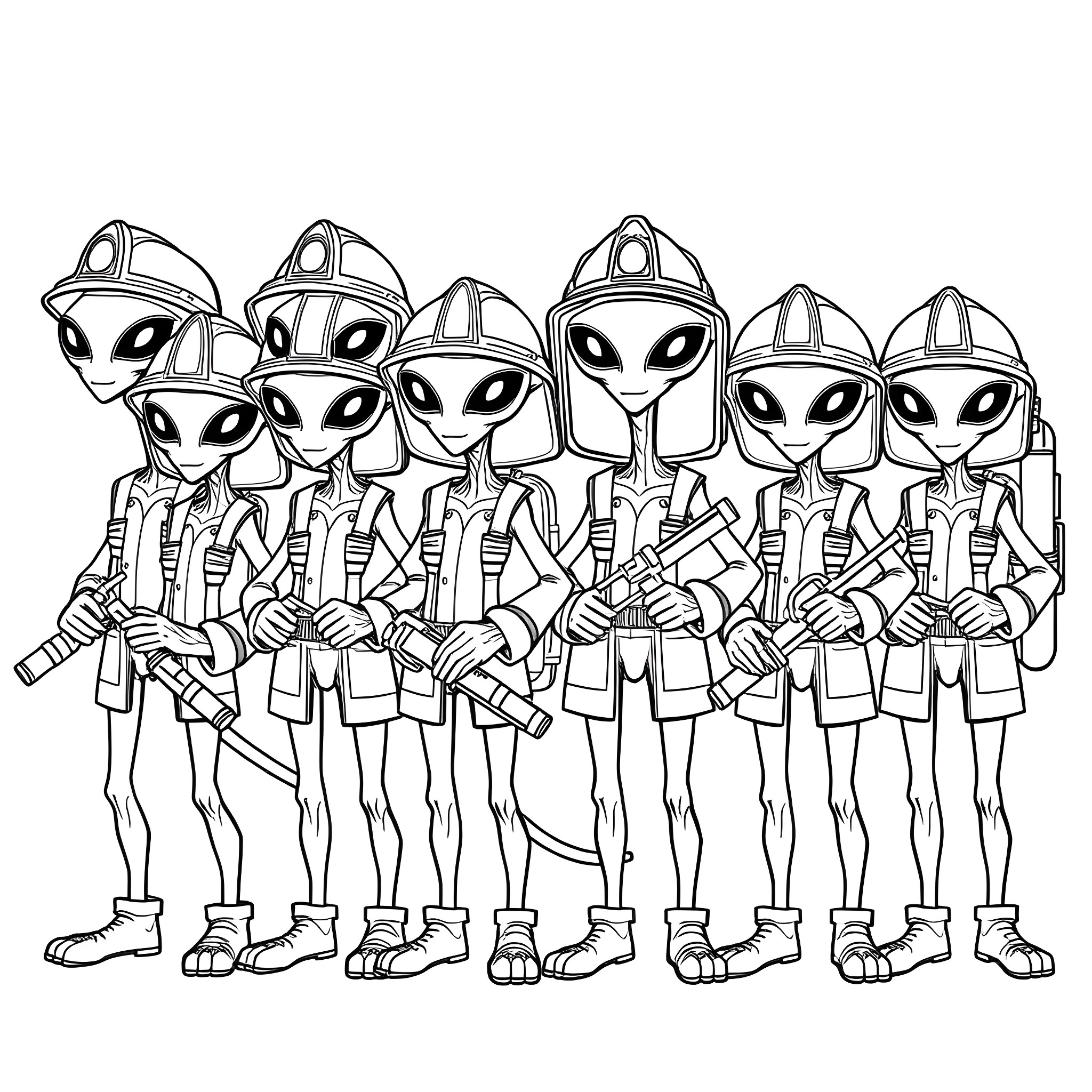 32 Best Alien Coloring Pages (Free Printable PDFs)