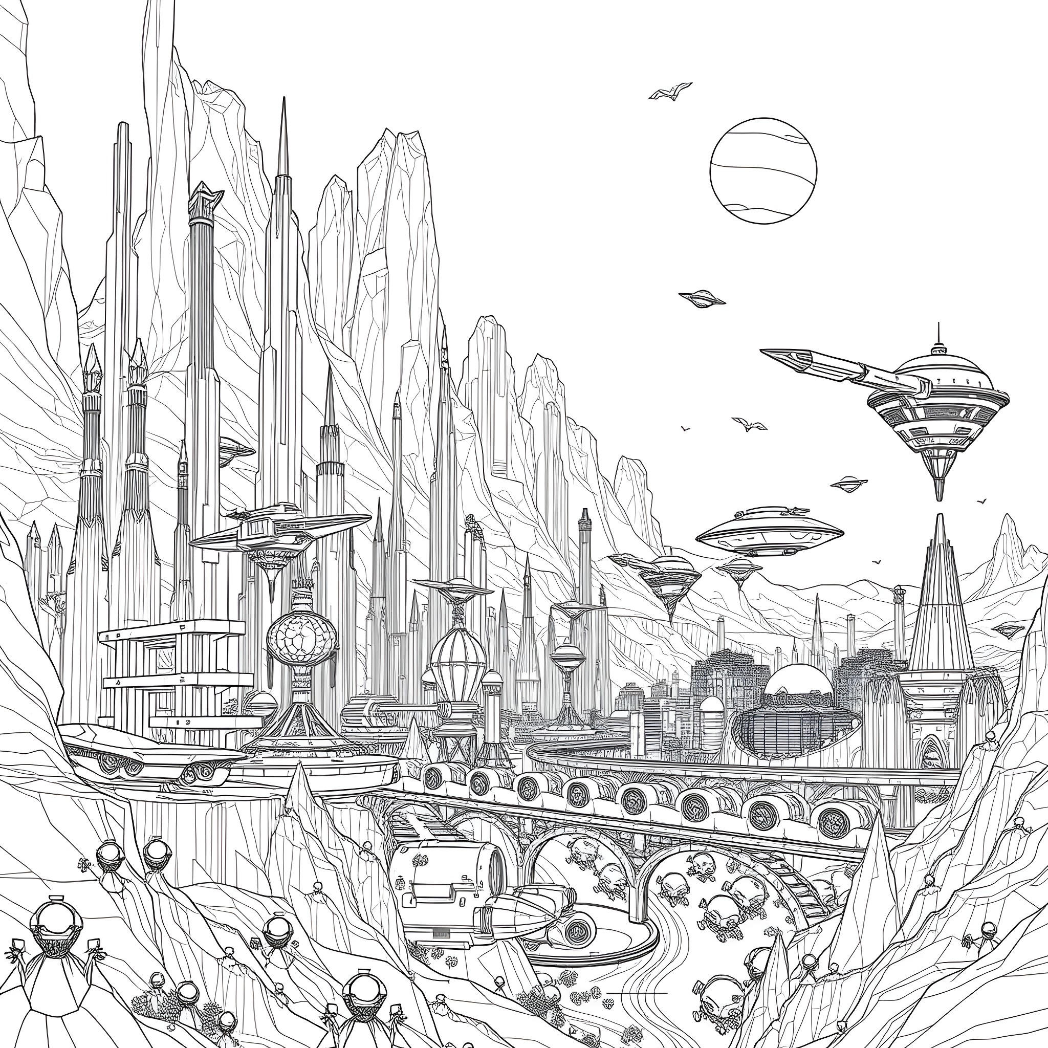 Best Mars Coloring Pages (Free Printable PDF)