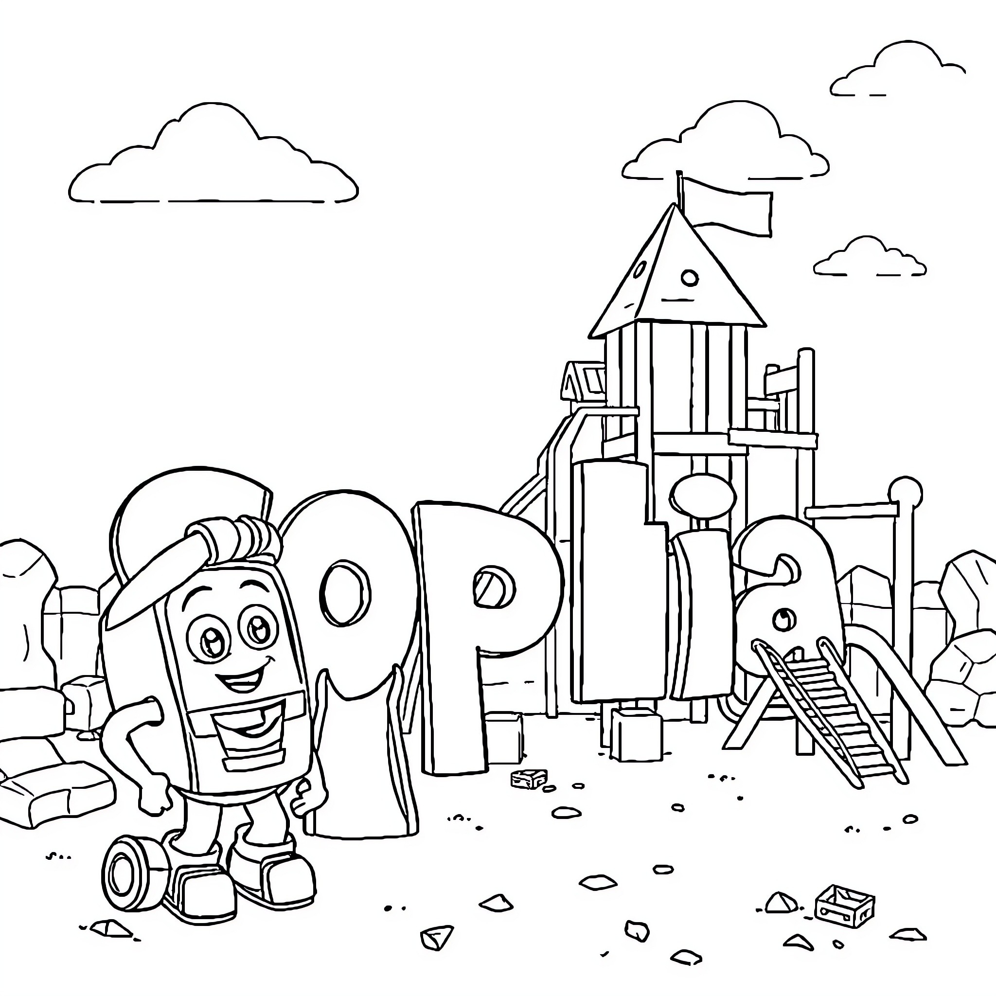Best Rubble Coloring Pages (Free Printable PDF)