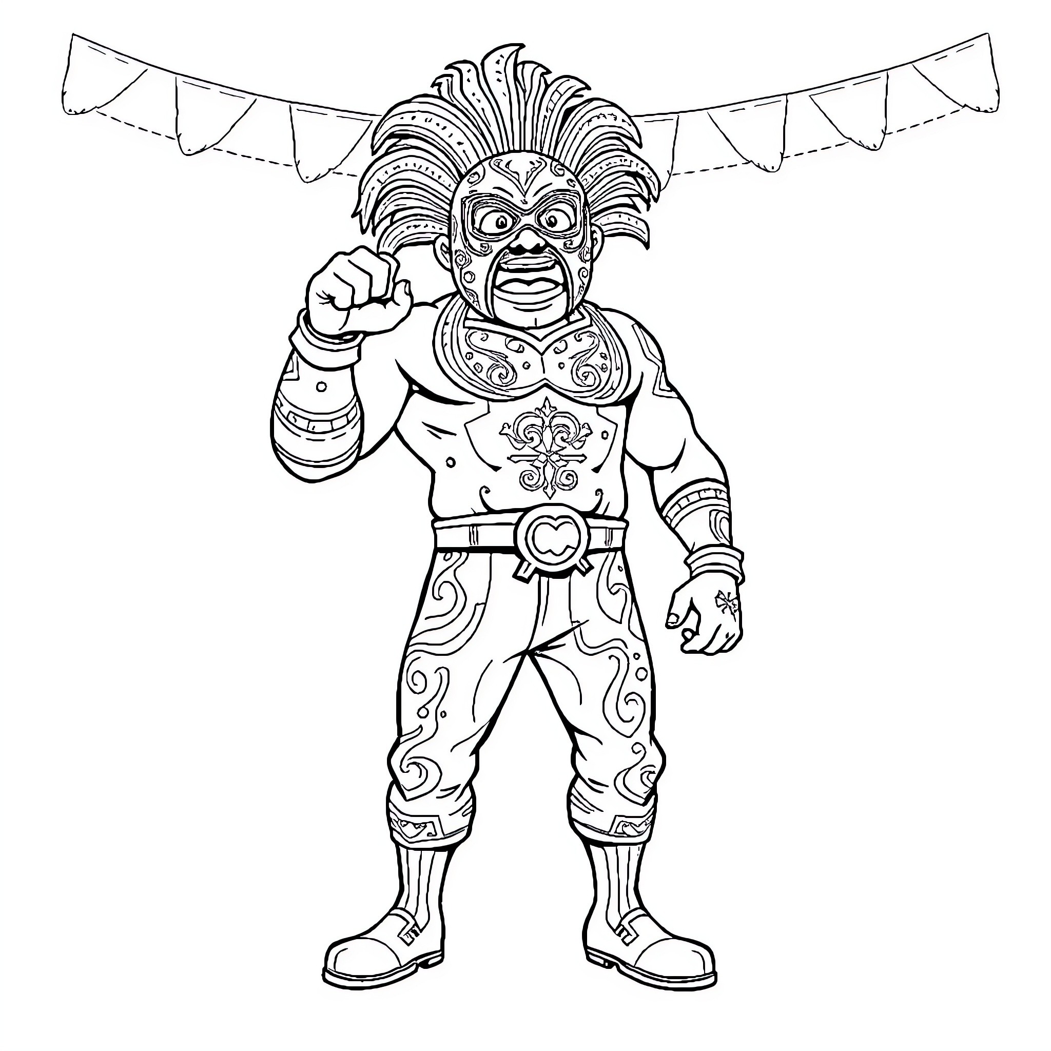 Best Nacho Libre Coloring Pages (Free Printable PDF)
