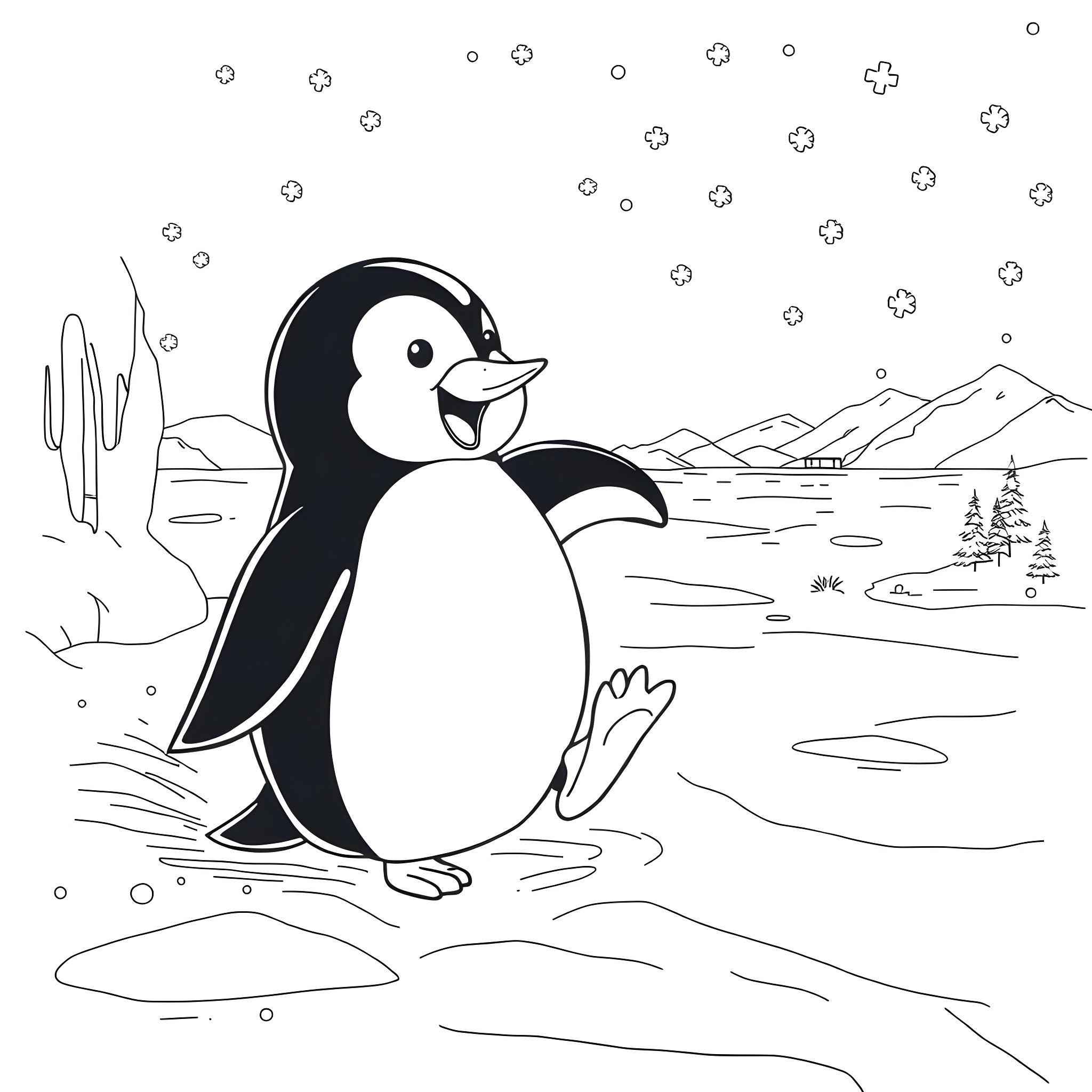 Best Penguin Coloring Pages (Free Printable PDF)
