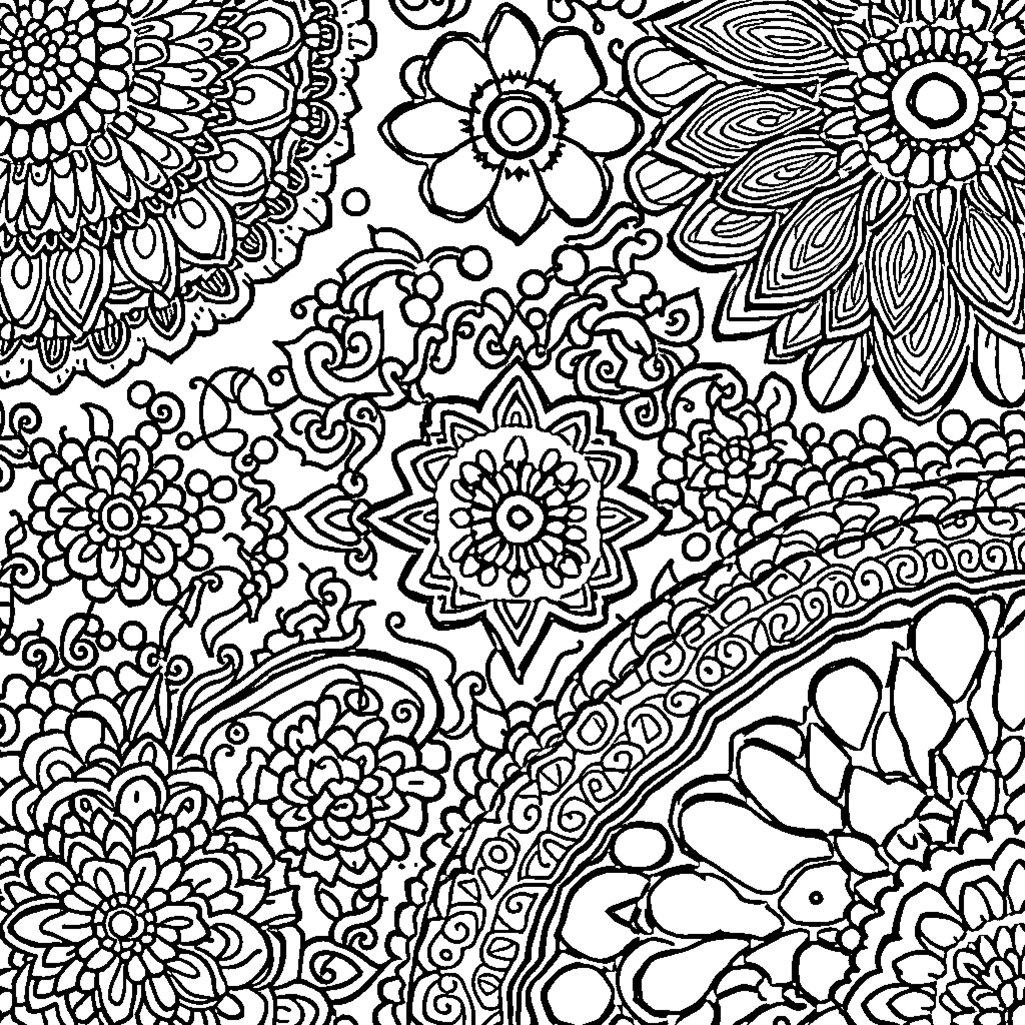 Best Batik Coloring Pages (Free Printable PDF)