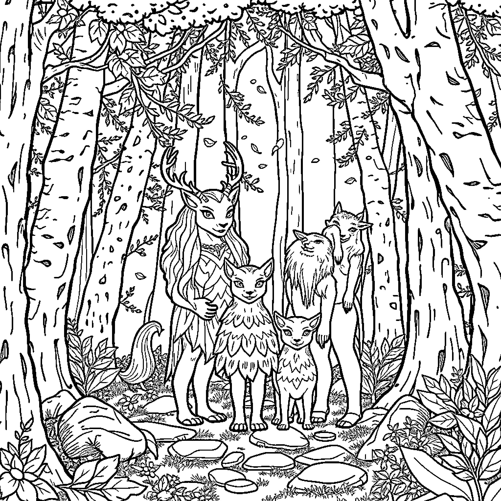 Best Huldra Coloring Pages (Free Printable PDF)